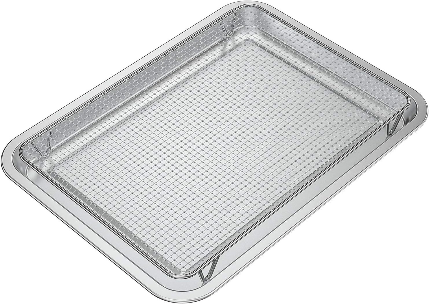 Amazon.com: onlyfire Stainless Steel Baking Sheet with Rack Roasting ...