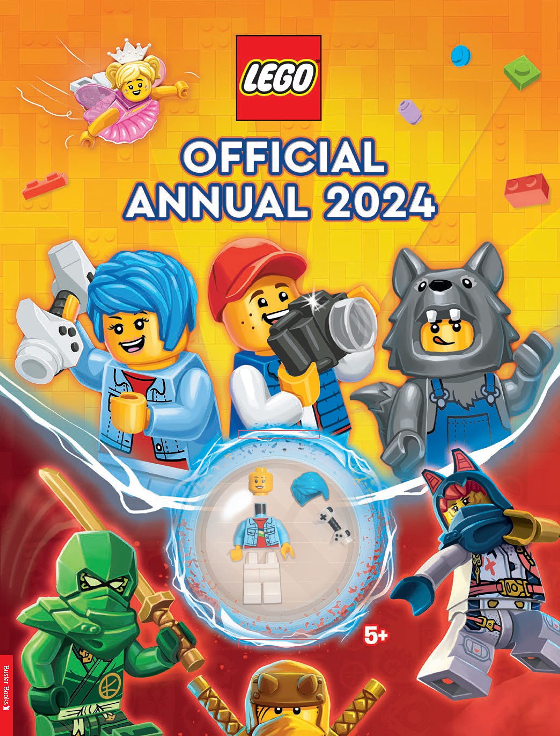 LEGO® Books: Official Annual 2024 (with gamer LEGO® minifigure) (LEGO ...