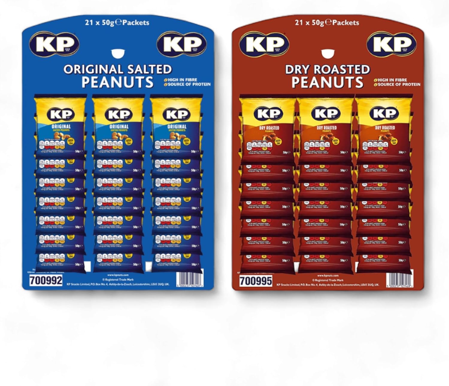 2 Pack Mix of KP Pub Nuts - Original Salted Peanuts and Dry Roasted ...
