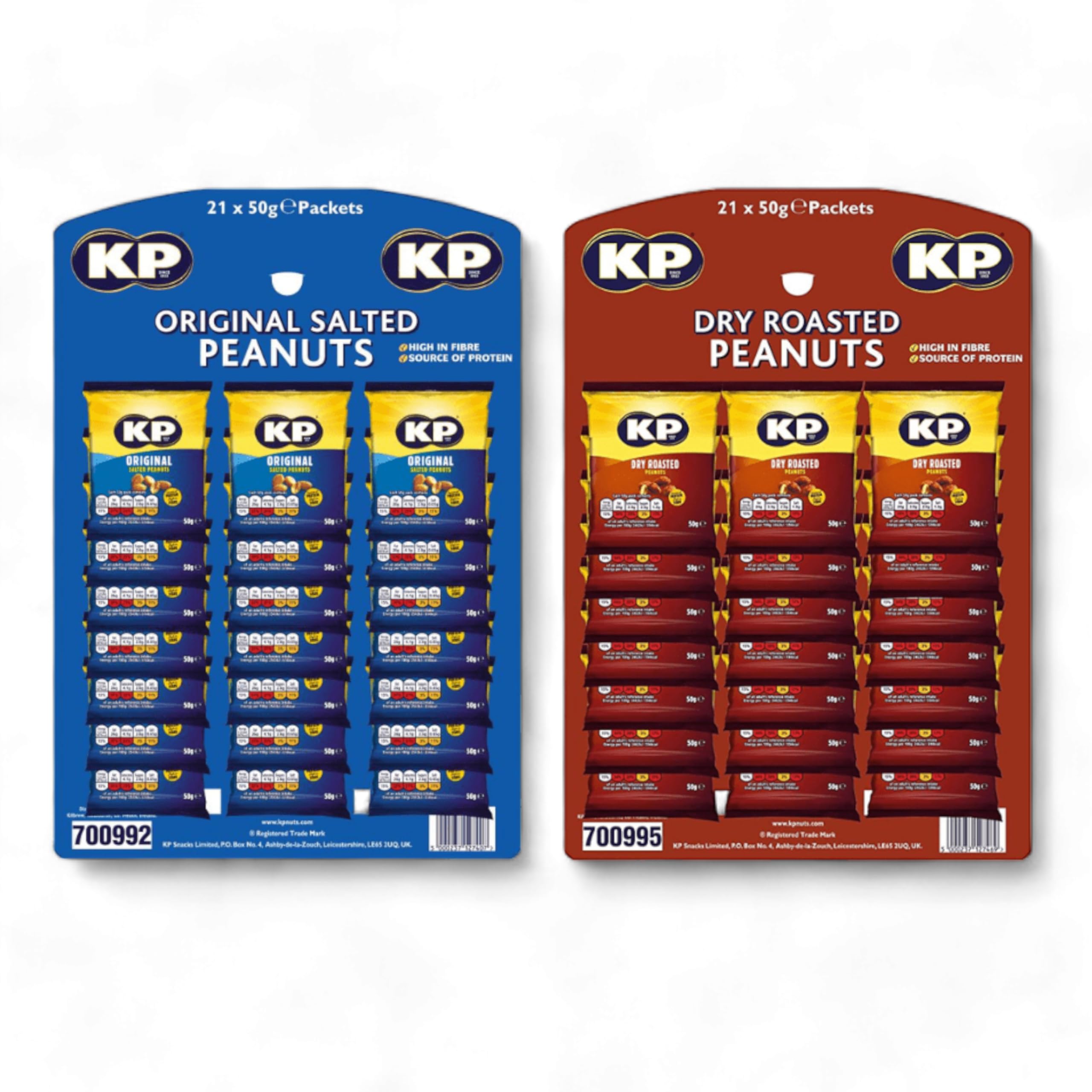 2 Pack Mix of KP Pub Nuts - Original Salted Peanuts and Dry Roasted ...