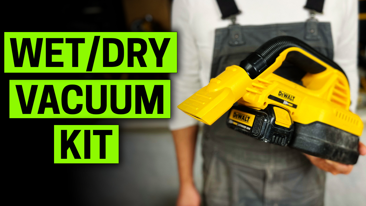 Watch I've owned this for years! REVIEW& Dewalt Wet-Dry Vacuum Kit, 1/2 ...