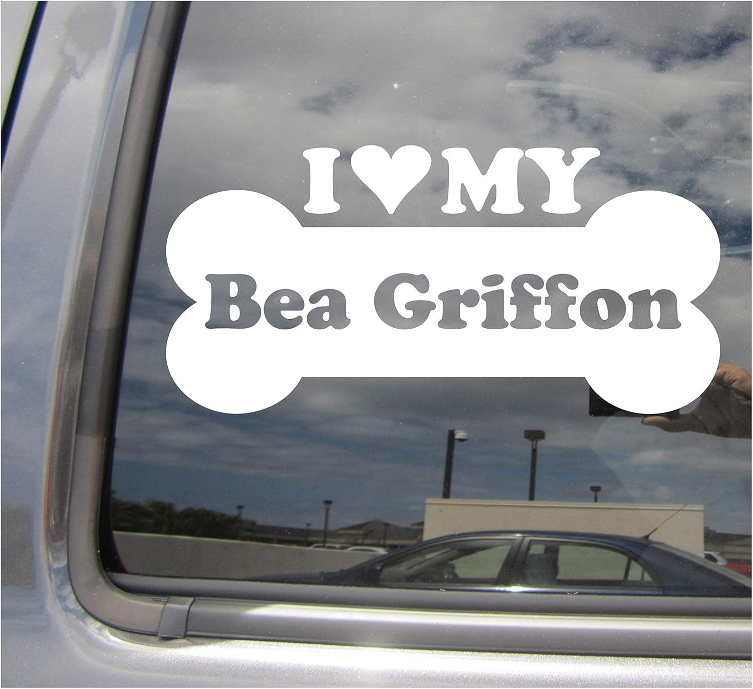 Amazon.com: I Heart Love My Bea Griffon - Dog Bone Beagle Brussels ...