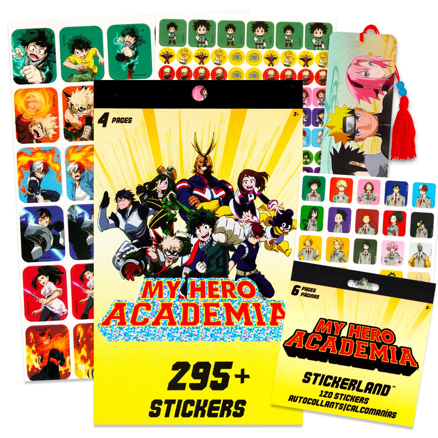 Amazon.com: My Hero Academia Stickers for Kids - My Hero Academia Pack ...