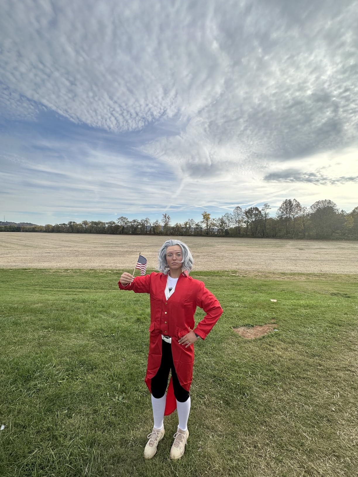 Amazon.com: California Costumes Adult Benjamin Franklin Wig Standard ...