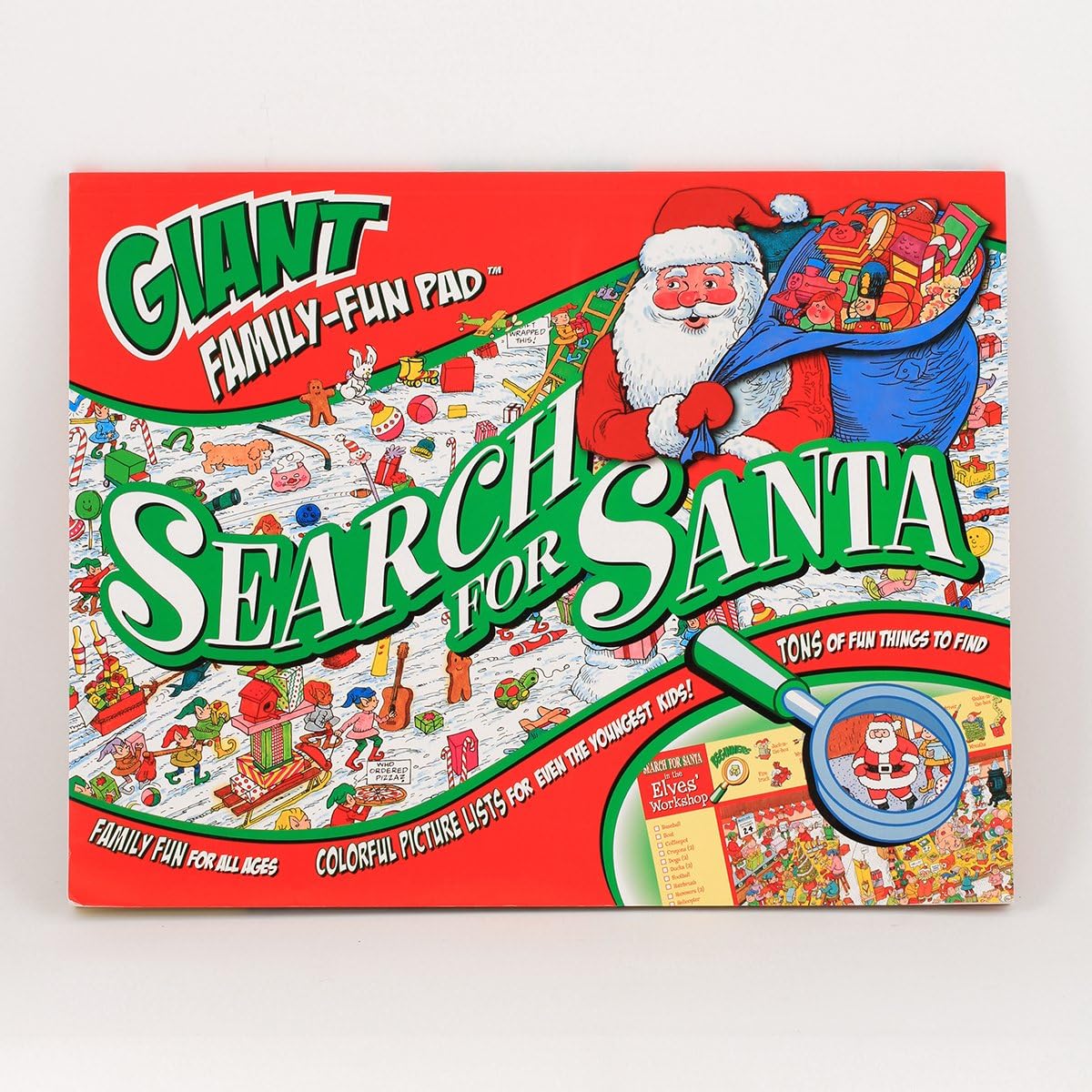 Amazon.com: Giant Family Fun Pad Search for Santa : Toys & Games