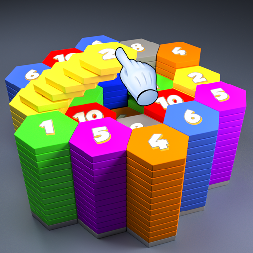 Hexa Sorting Color Sort Master Merge Color Puzzle Game Hexa Block Sort Game Merge Cube Fun