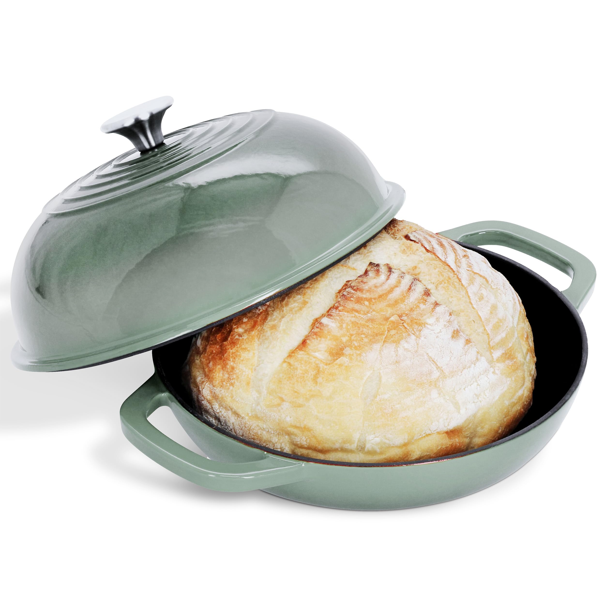 Amazon.com: Potted Pans Dutch Oven for Sourdough Bread Baking - 10 Inch ...