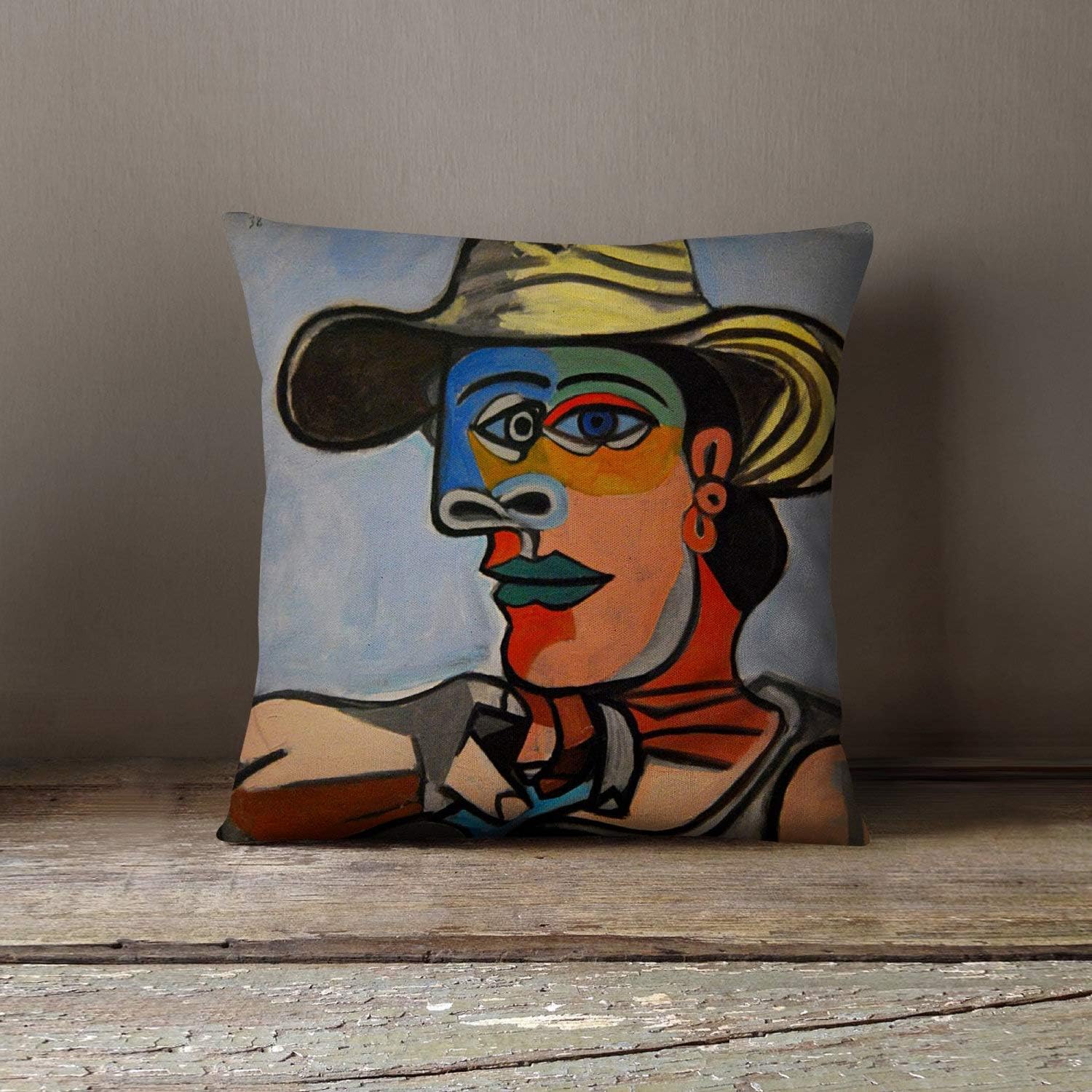 YorkeIII Pablo Picasso Painting Throw Pillow Cover Cushion Cover ...