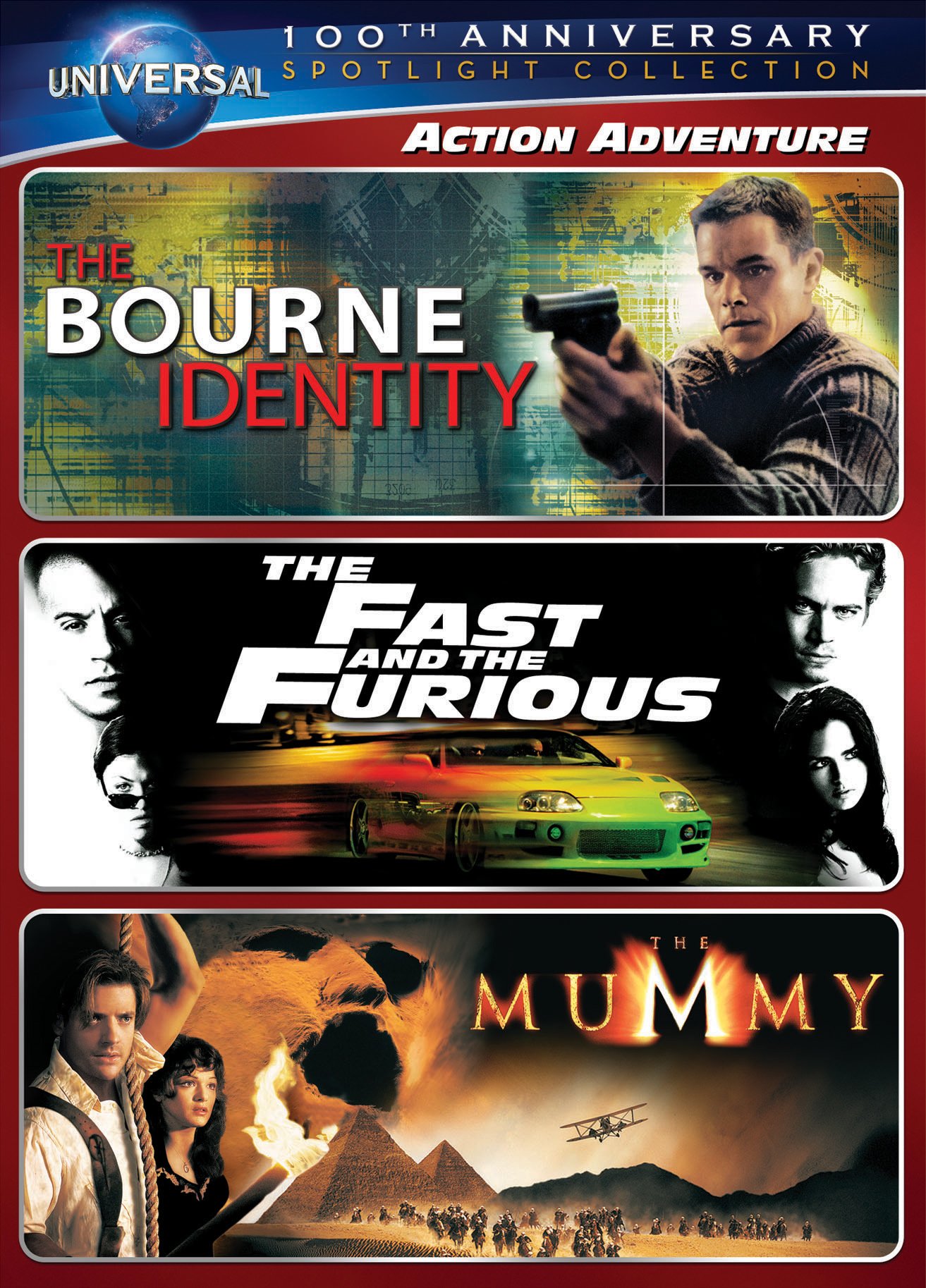 Amazon.com: Action Adventure Spotlight Collection [The Bourne Identity ...