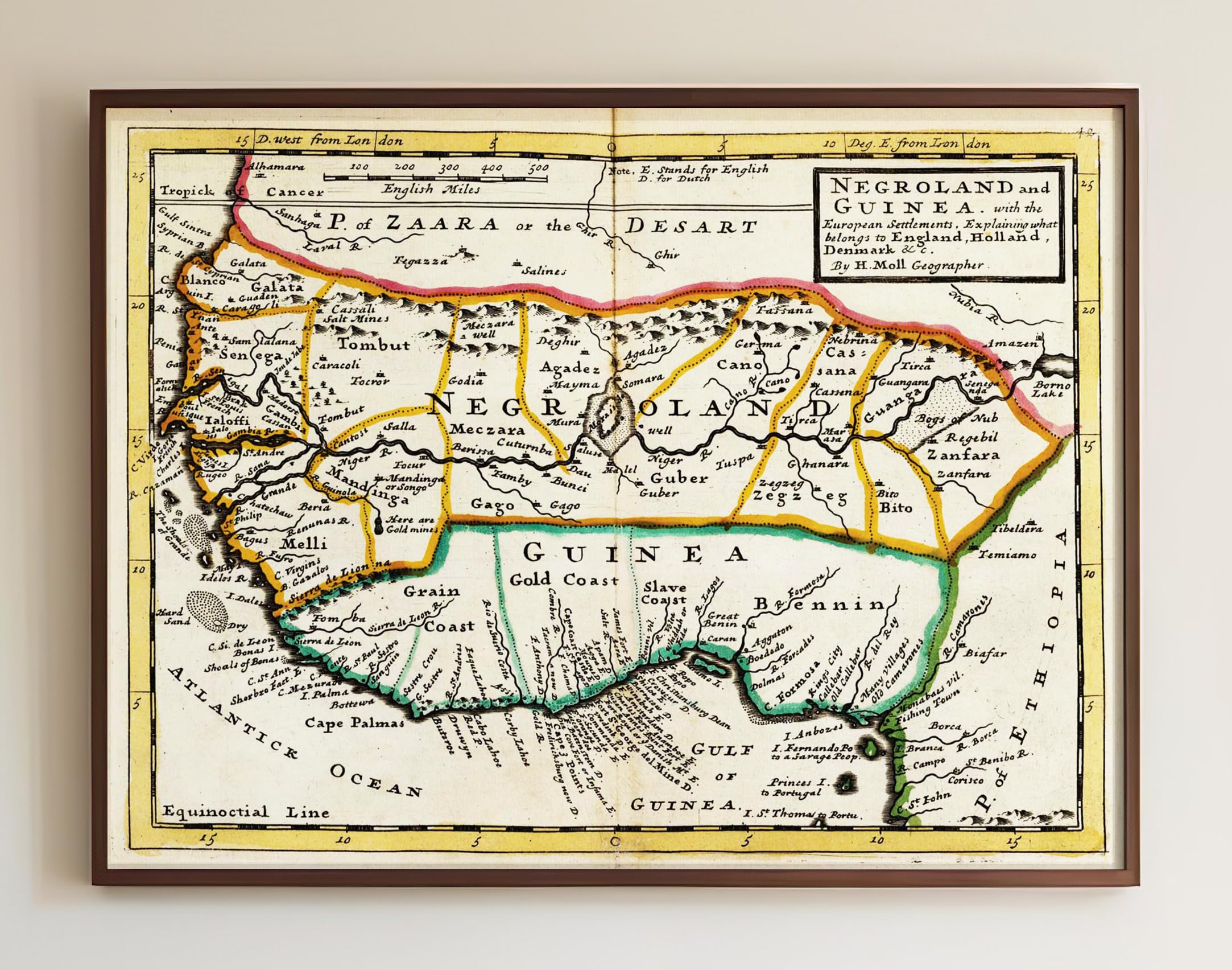 Ancient West Africa Map