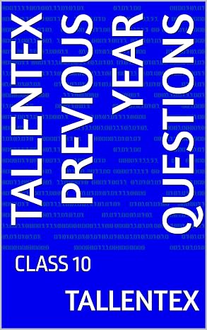 TALLENTEX PREVIOUS YEAR QUESTIONS: CLASS 10 eBook : EX, TALLENT: Amazon ...