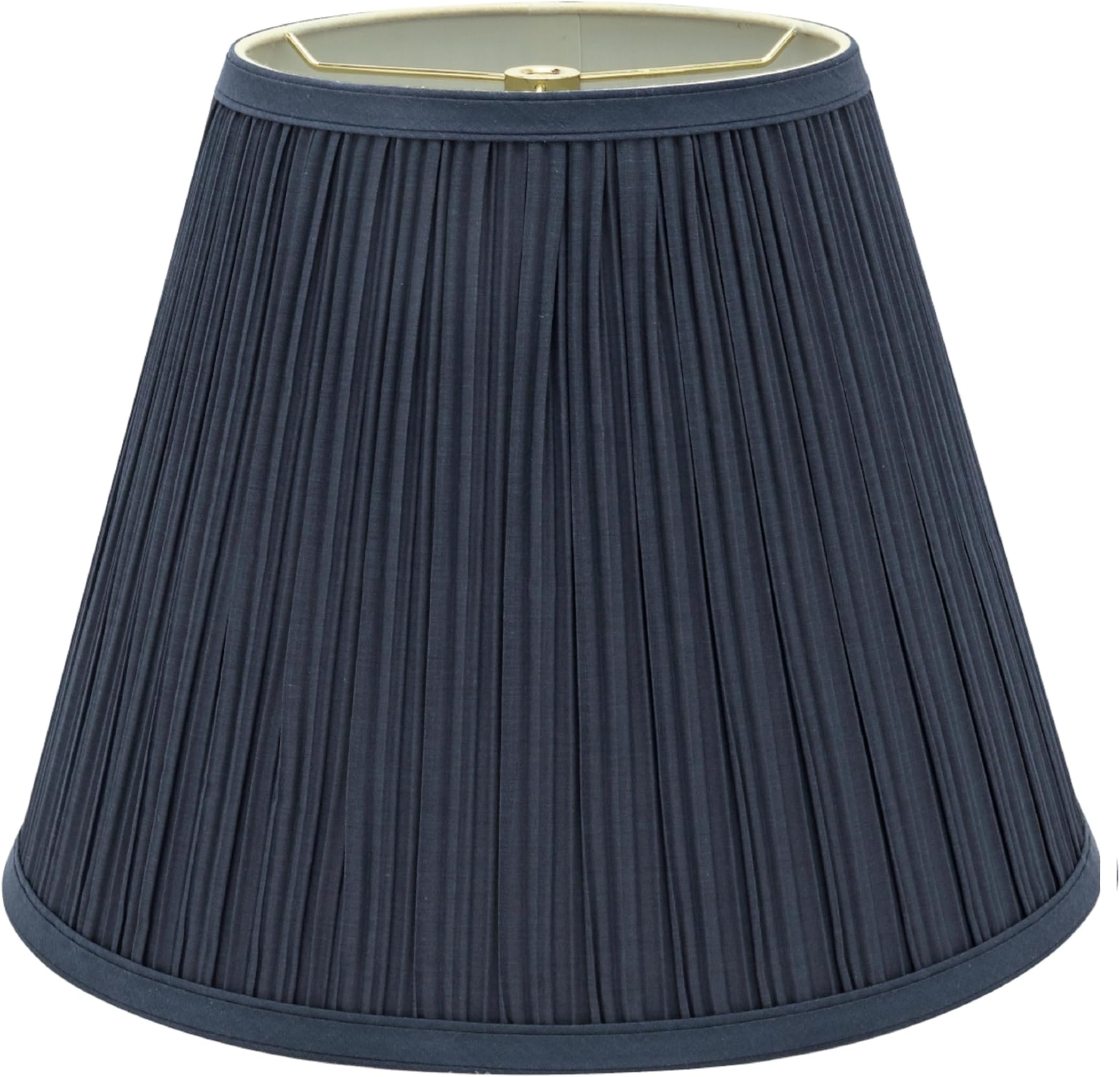 Urbanest Mushroom Pleated Softback Lamp Shade, Faux Silk, 5-inch by 9 ...