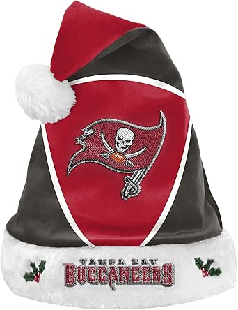 Amazon.com: Tampa Bay Buccaneers Colorblock Santa Hat – Limited Edition ...