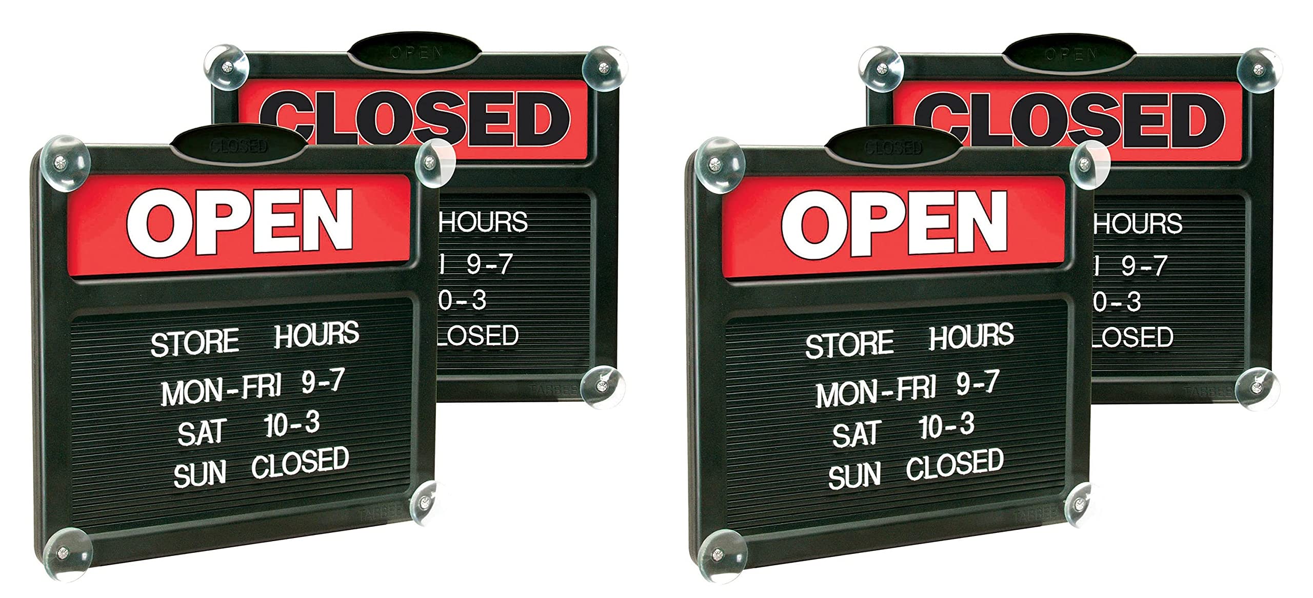 Amazon.com : Headline Sign - Double-Sided"Open" /"Closed" Sign with ...