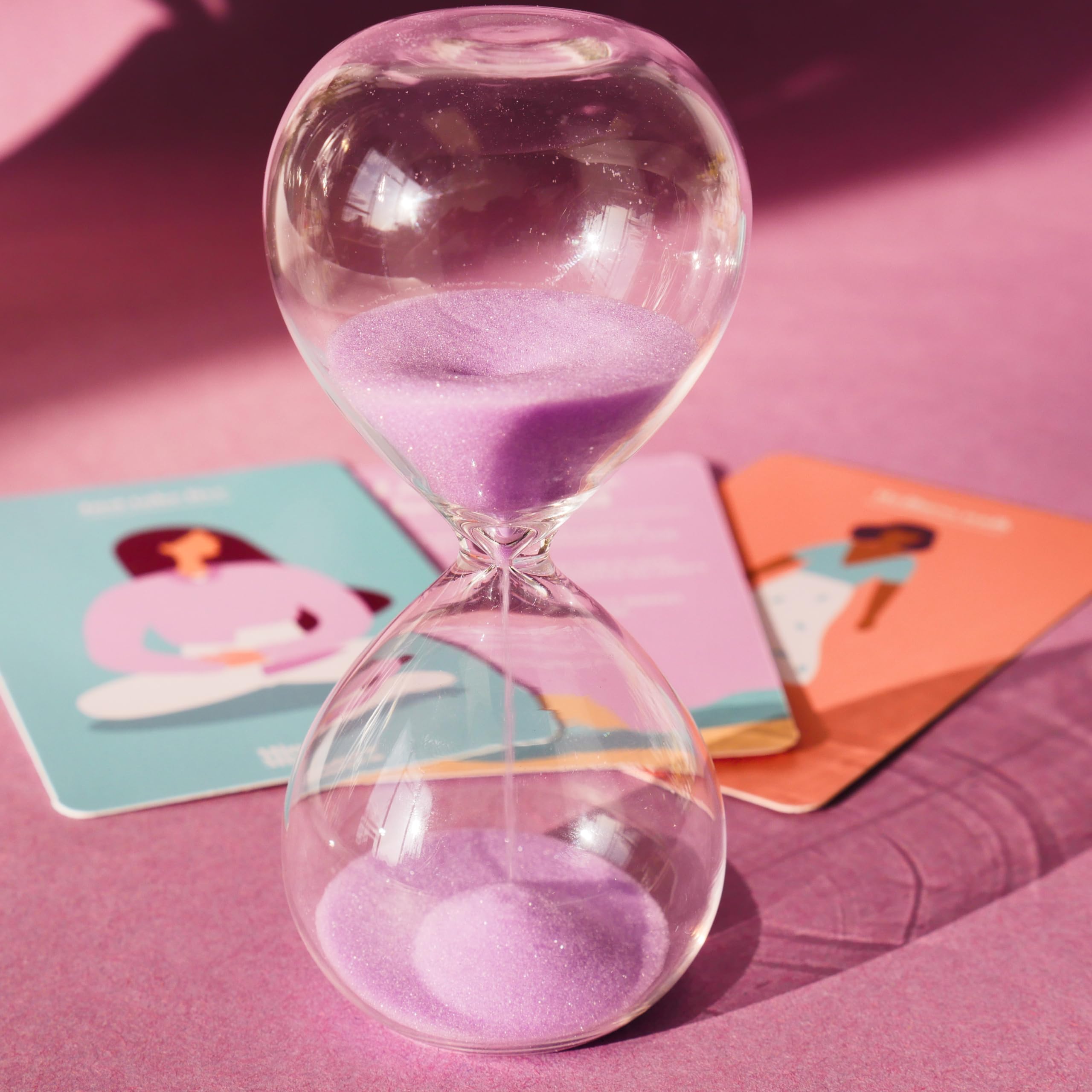 Snapklik.com : Mindful Minutes Meditation Cards And 5 Minute Sand Timer ...