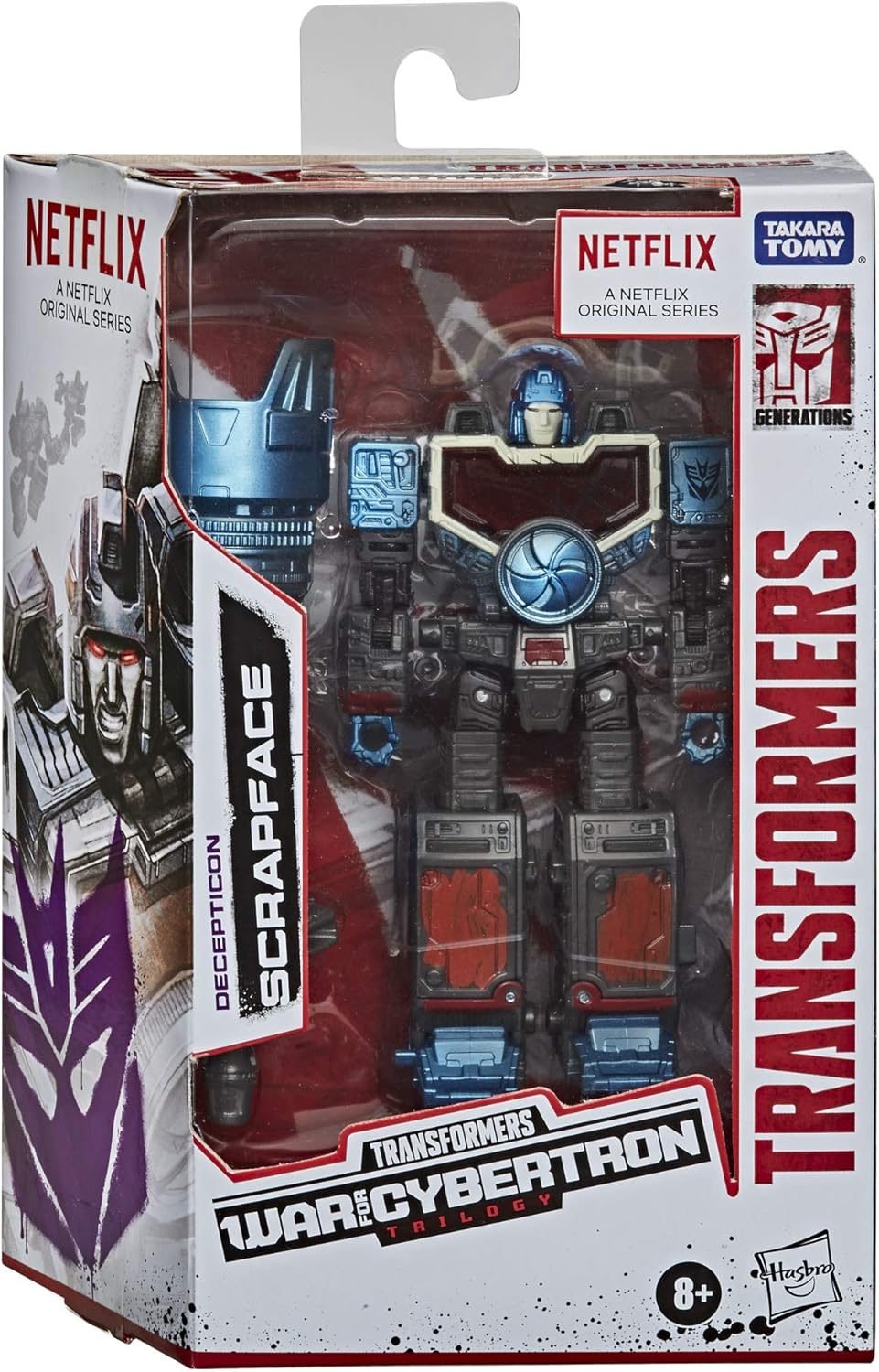 Transformers Netflix War for Cybertron Trilogy Deluxe Class Decepticon ...