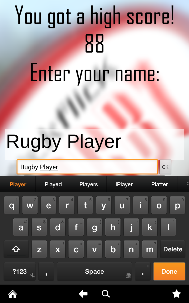 Kickflick Rugby - App on Amazon Appstore