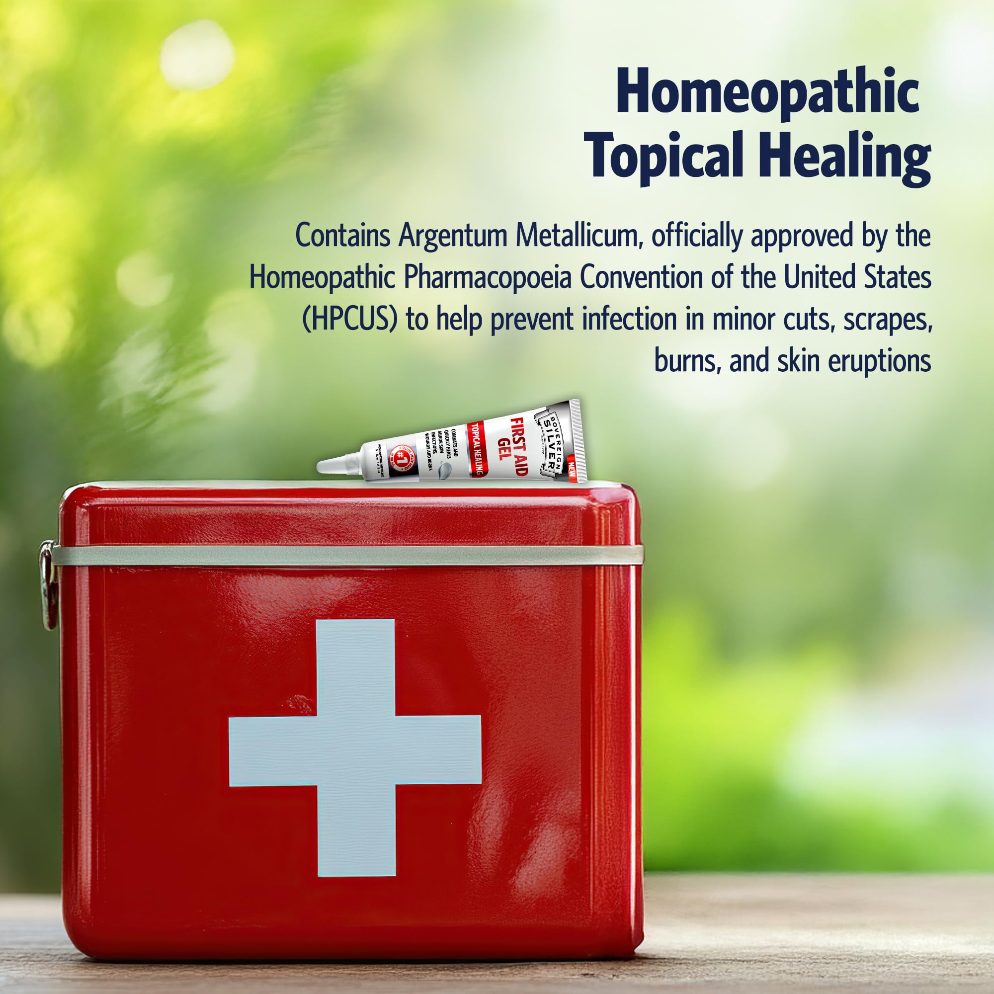 Snapklik.com : Sovereign Silver First Aid Gel - Homepathic Wound Care ...