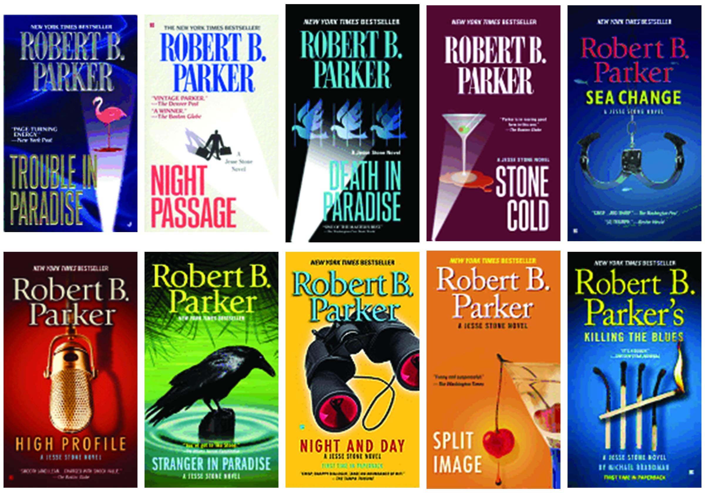 Jesse Stone Series Collection by Robert B. Parker 10 Book Set : Robert ...