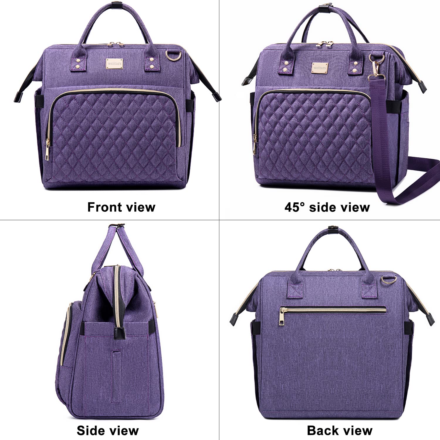 Weitars Lunch Bag for Women, Cute Insulated Lunch Box for Women for ...