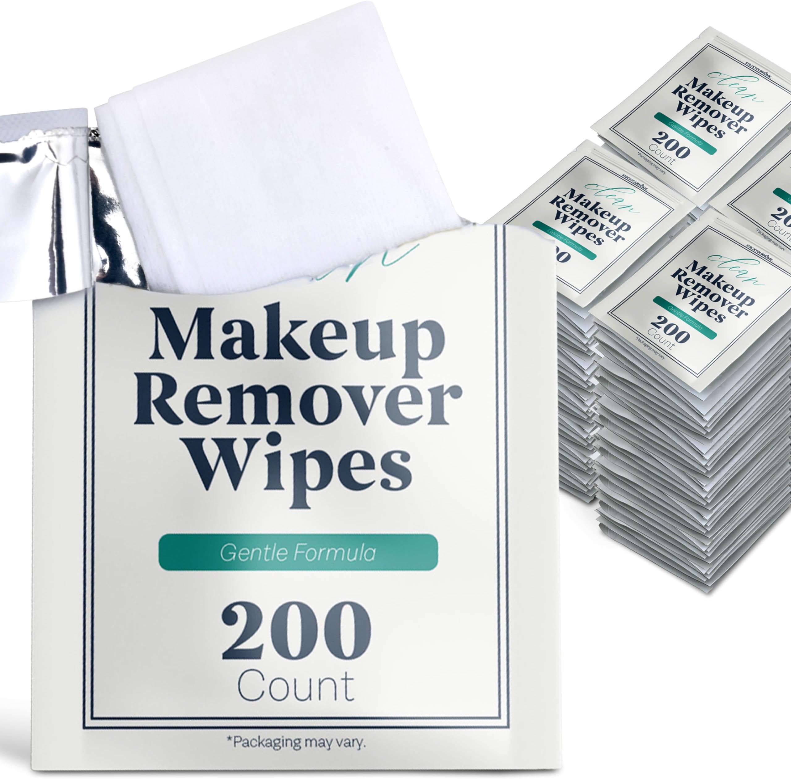 Amazon.com: 200 Count Makeup Remover Wipes, Individually Wrapped Makeup ...
