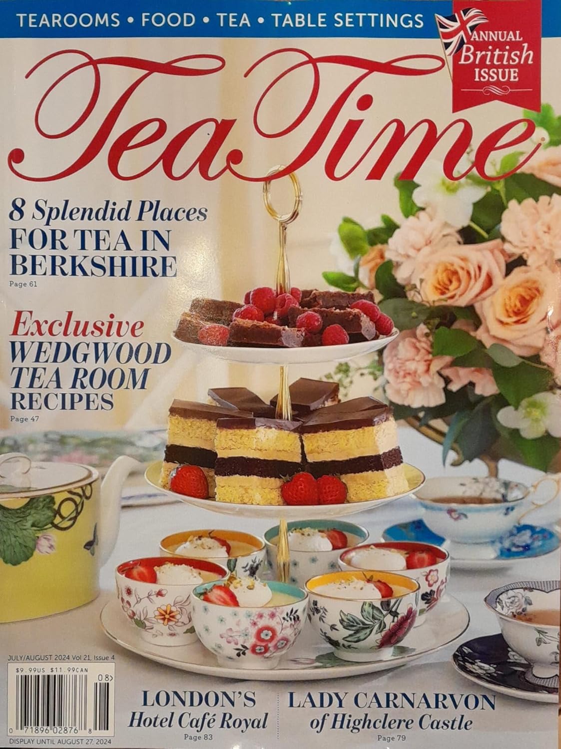 Tea Time Magazine July-August 2024 8 Splendid Places For Tea In ...