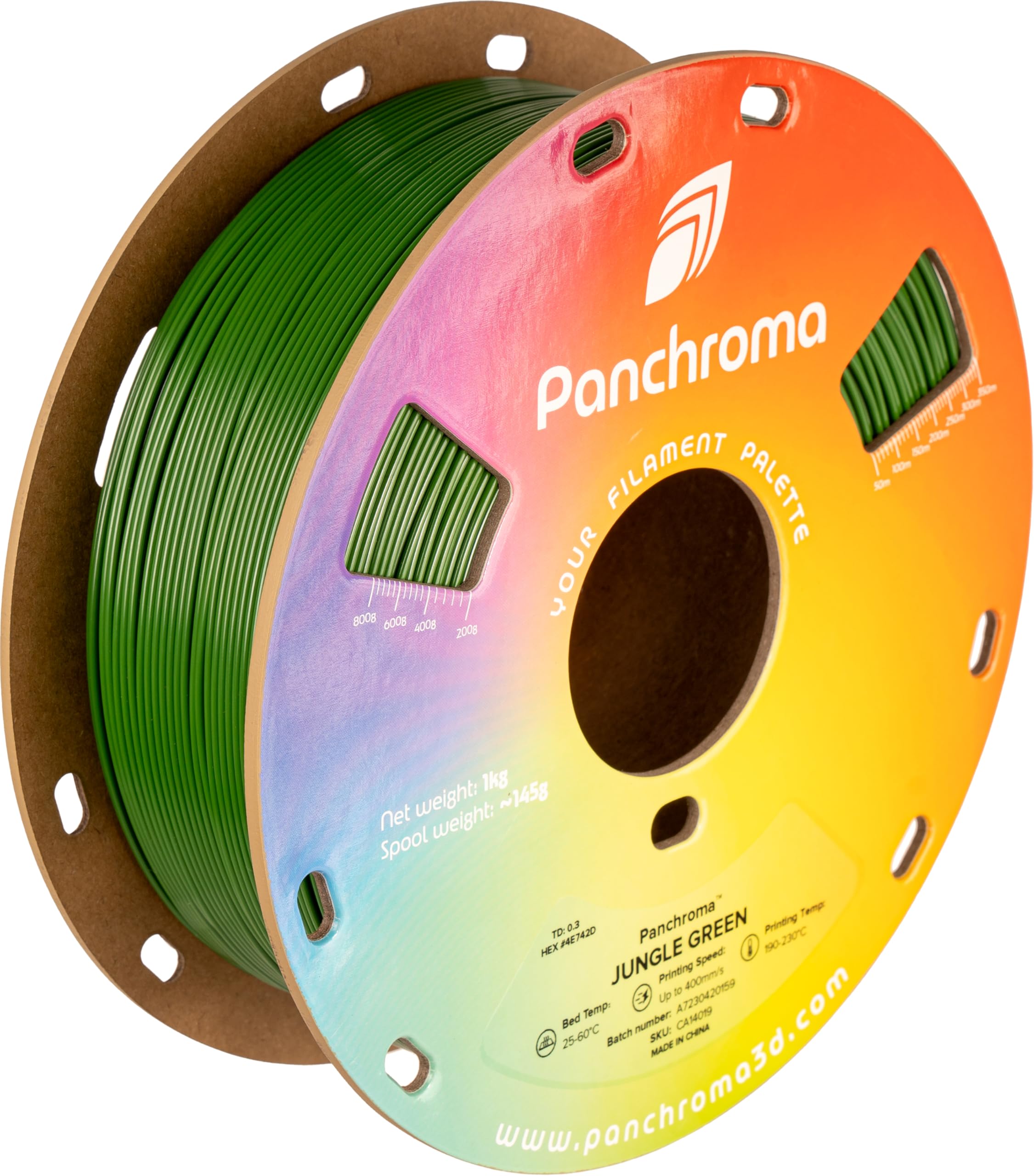 Amazon.com: Polymaker Panchroma CoPE 3D Printer Filament, Jungle Green ...