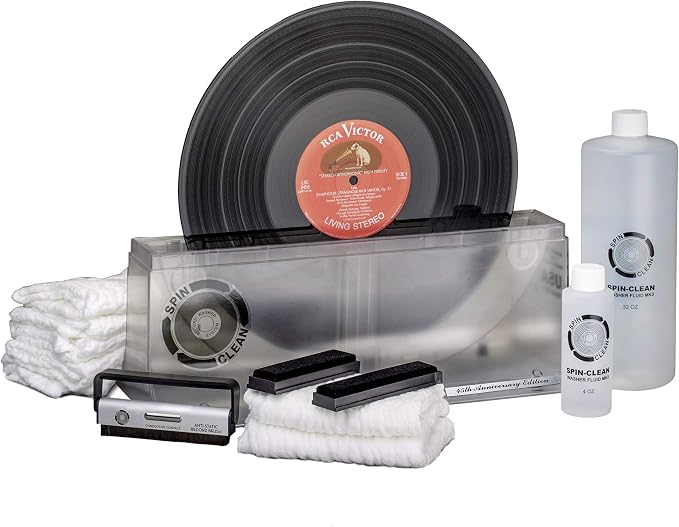 Amazon.com: Spin-Clean Record Washer MKII Limited-Edition Kit, "Clear ...