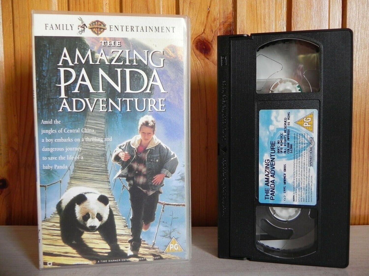 Amazing Panda Adventure [VHS] [UK Import] : Slater, Ryan, Lang, Stephen ...