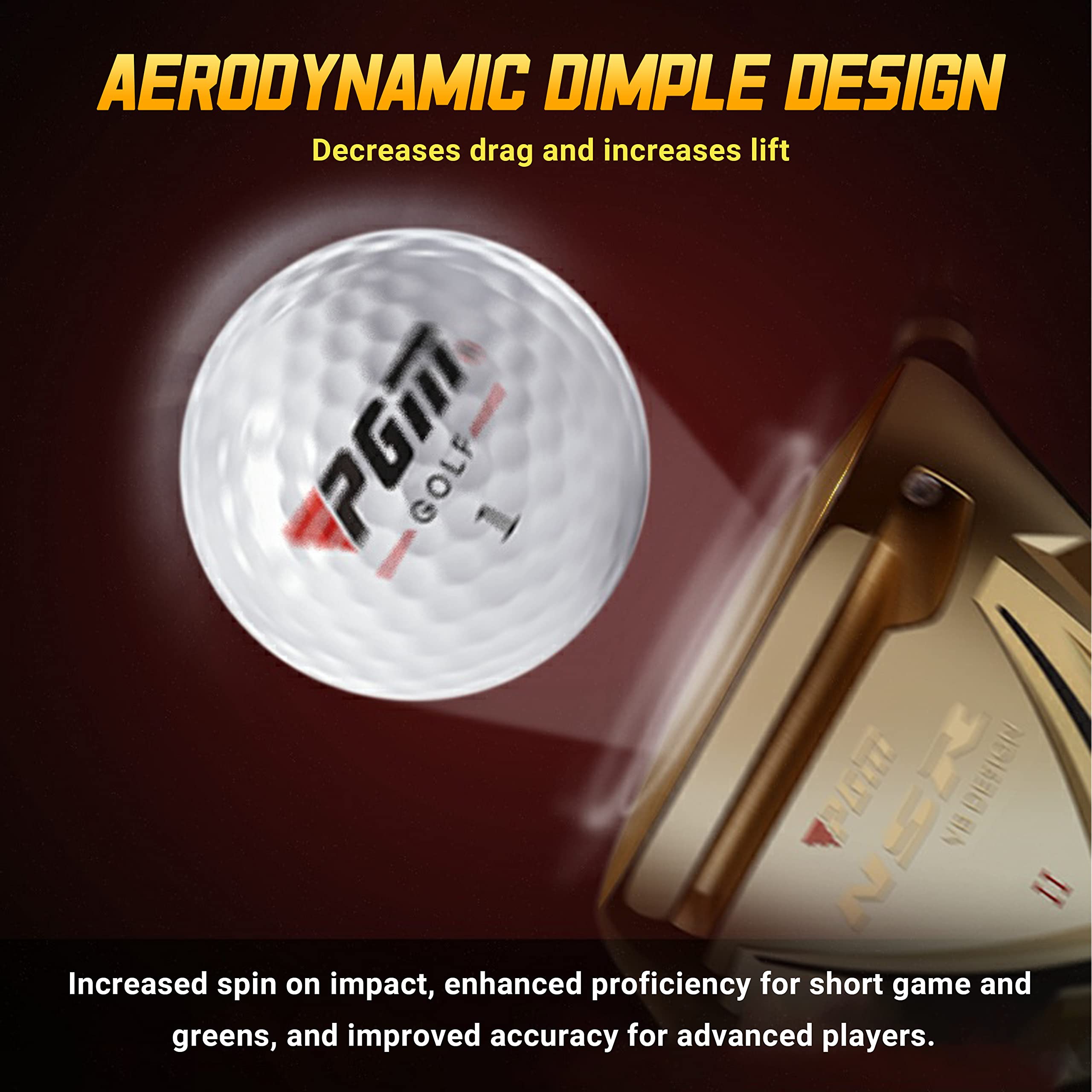 Snapklik.com : Premium Standard Golf Balls - Performance Golf Balls For ...