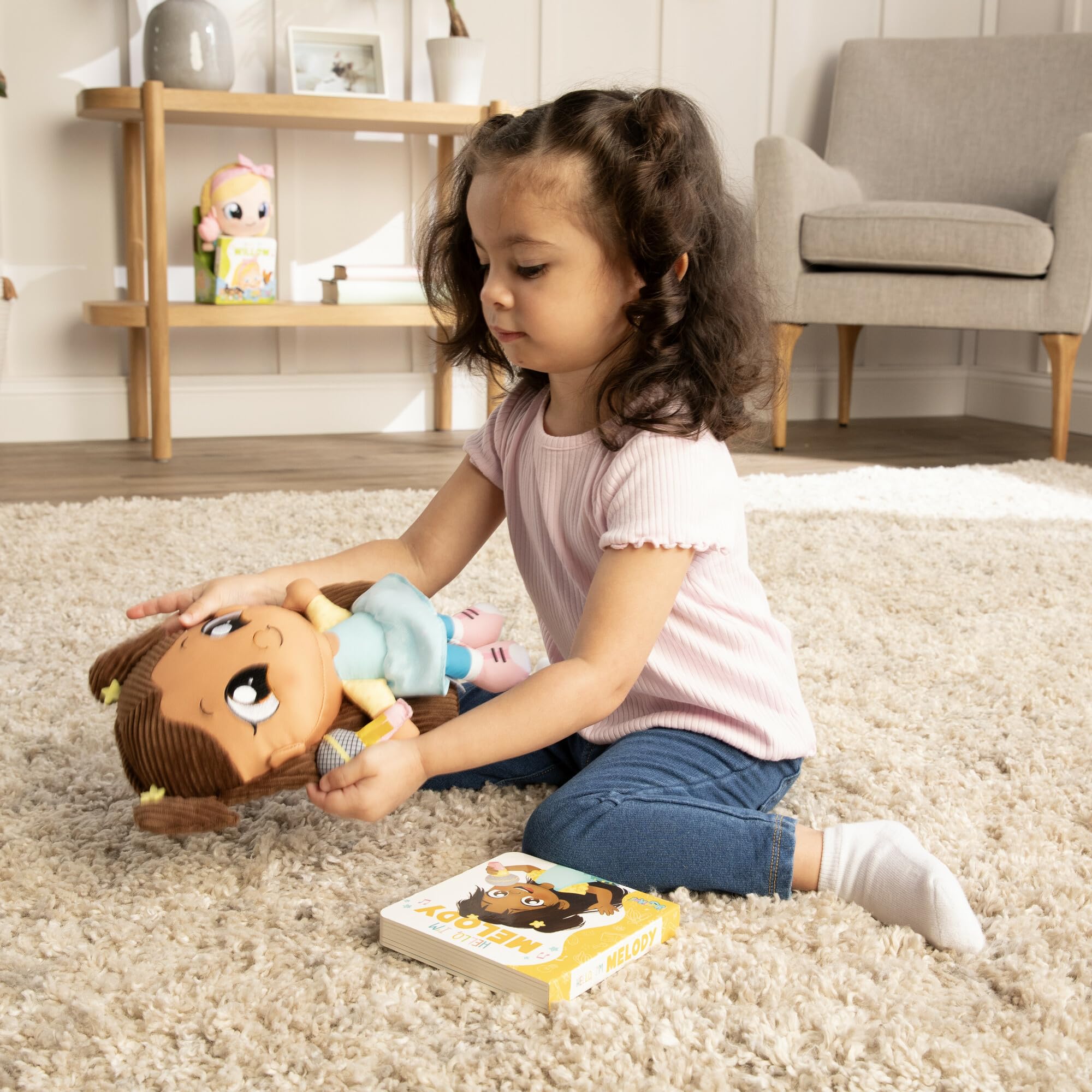 Snapklik.com : YumiAmi Soft Plush Doll - Melody - Educational Rag Doll ...