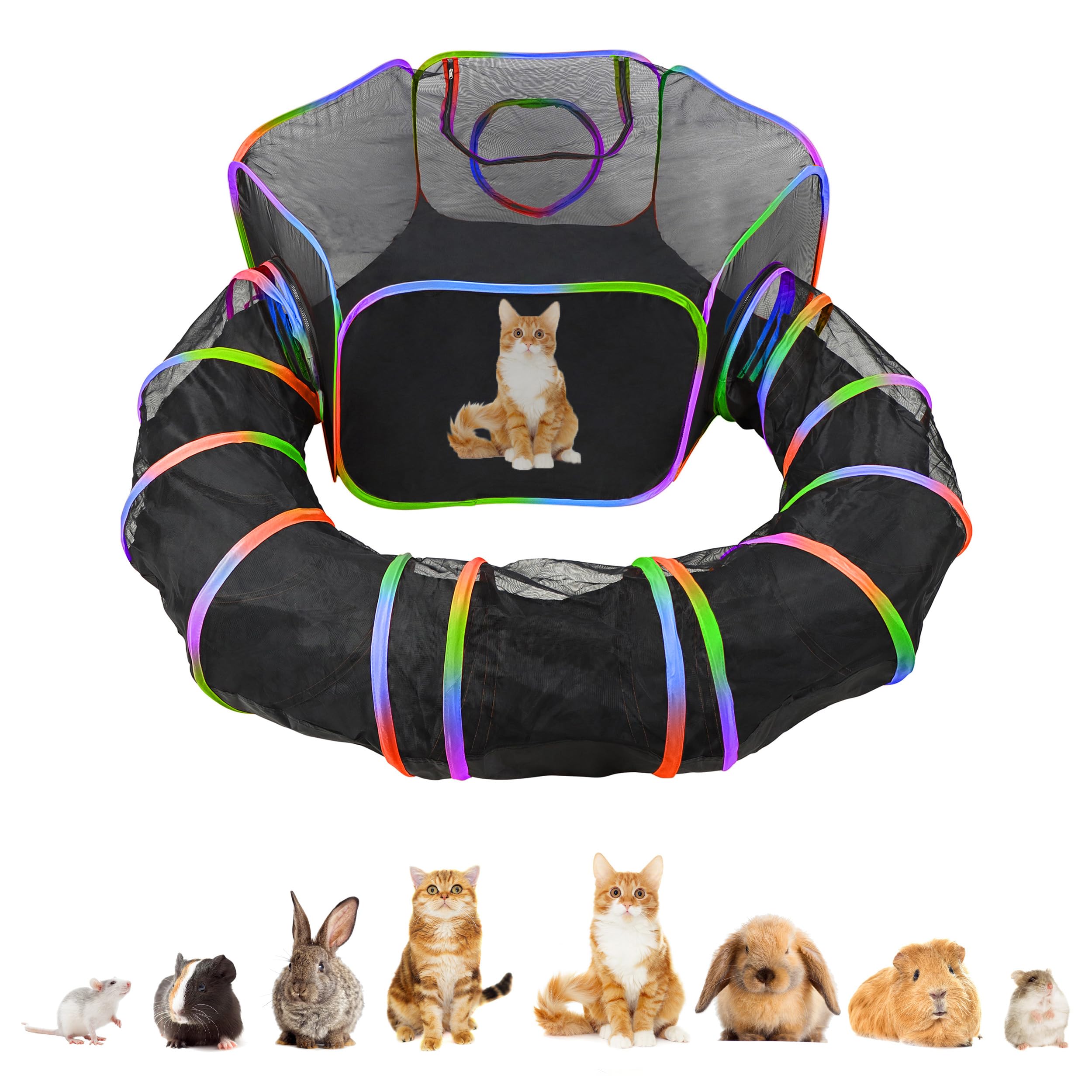 Snapklik.com : MiMu Dog Playpen Indoor Outdoor 4 Foot Cat Tent