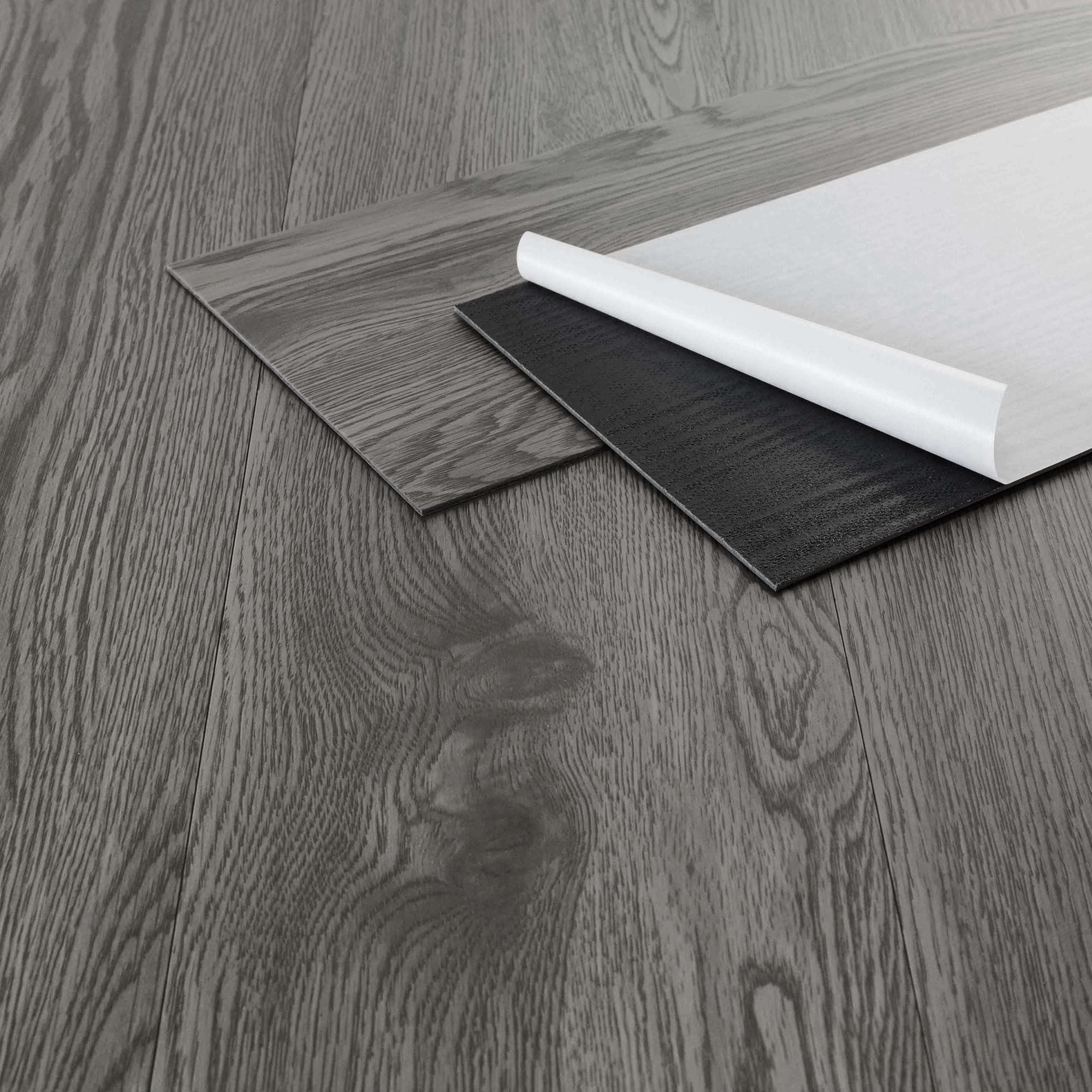 ML-Design Deluxe PVC Bodenbelag, Selbstklebende Vinyl-Dielen ...