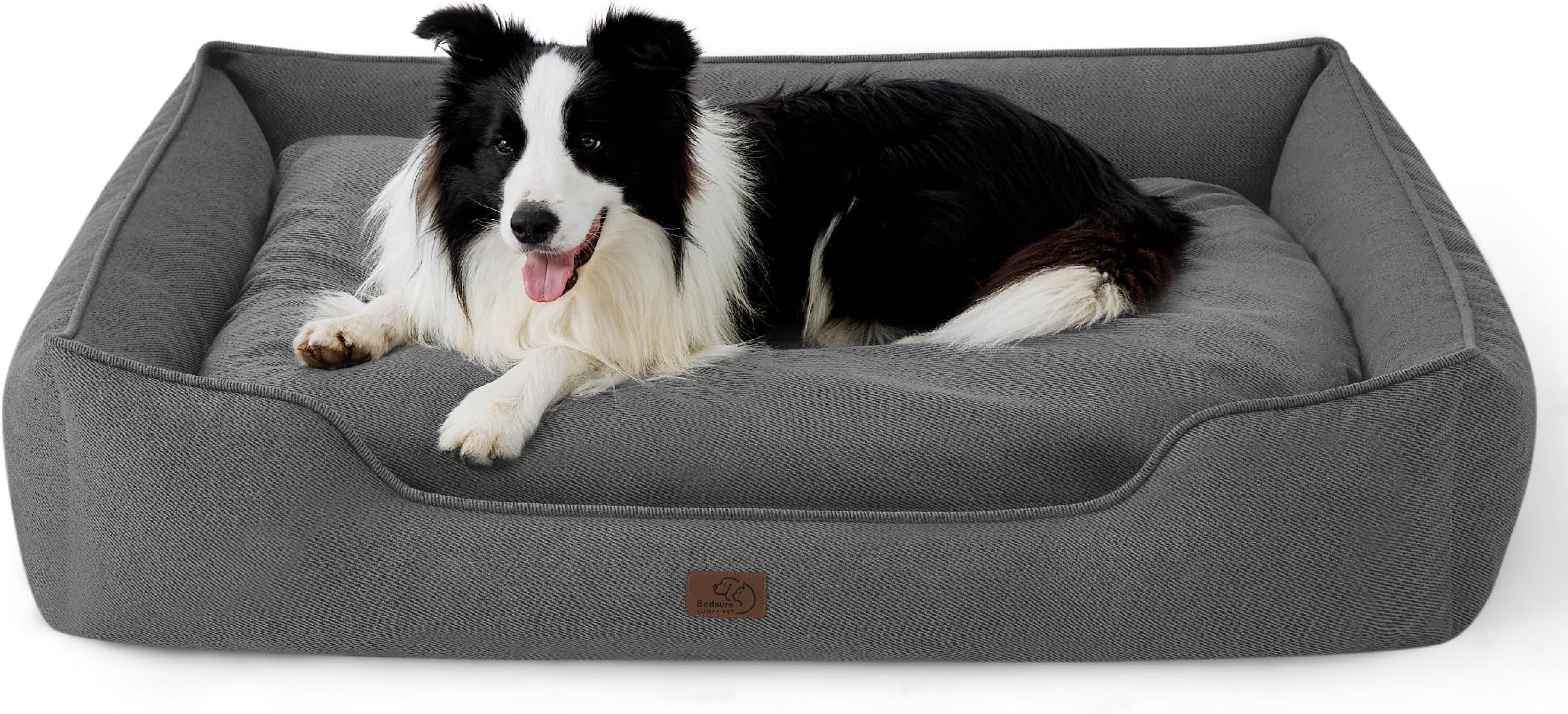 Amazon.com : Bedsure Washable Dog Bed for Large Dogs - Waterproof All ...