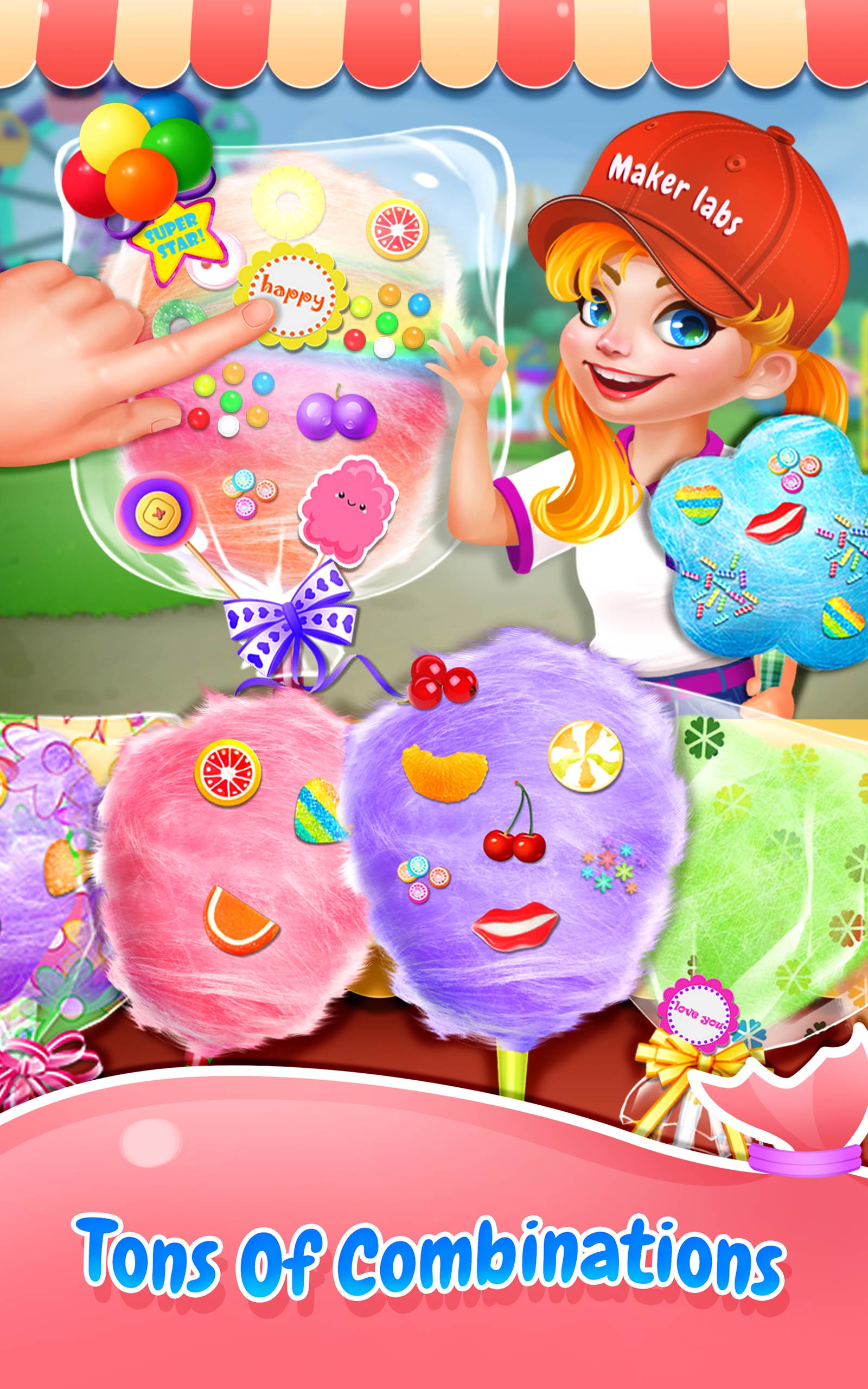 My Sweet Cotton Candy Shop - App on the Amazon Appstore