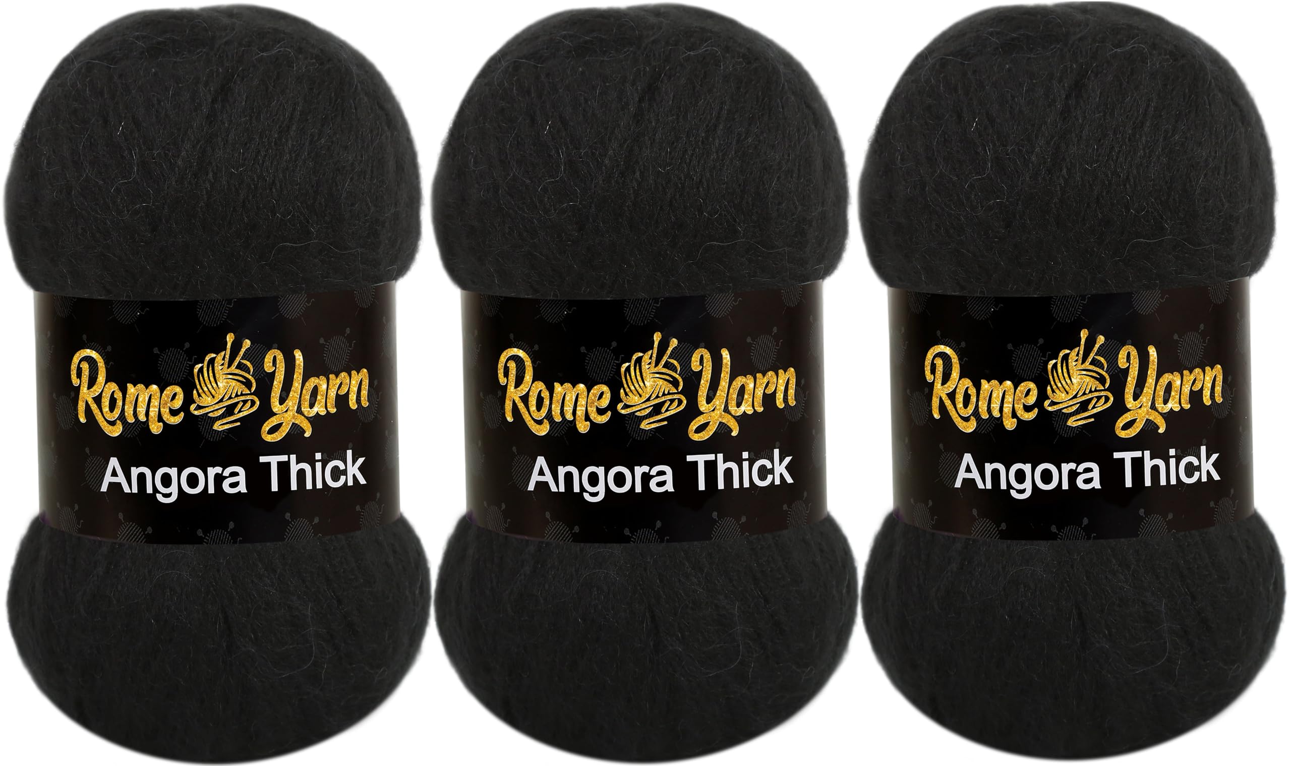 Amazon.com: Angora Thick Yarn | #3 Light Worsted 3 Ply DK |%80 Acrylic ...
