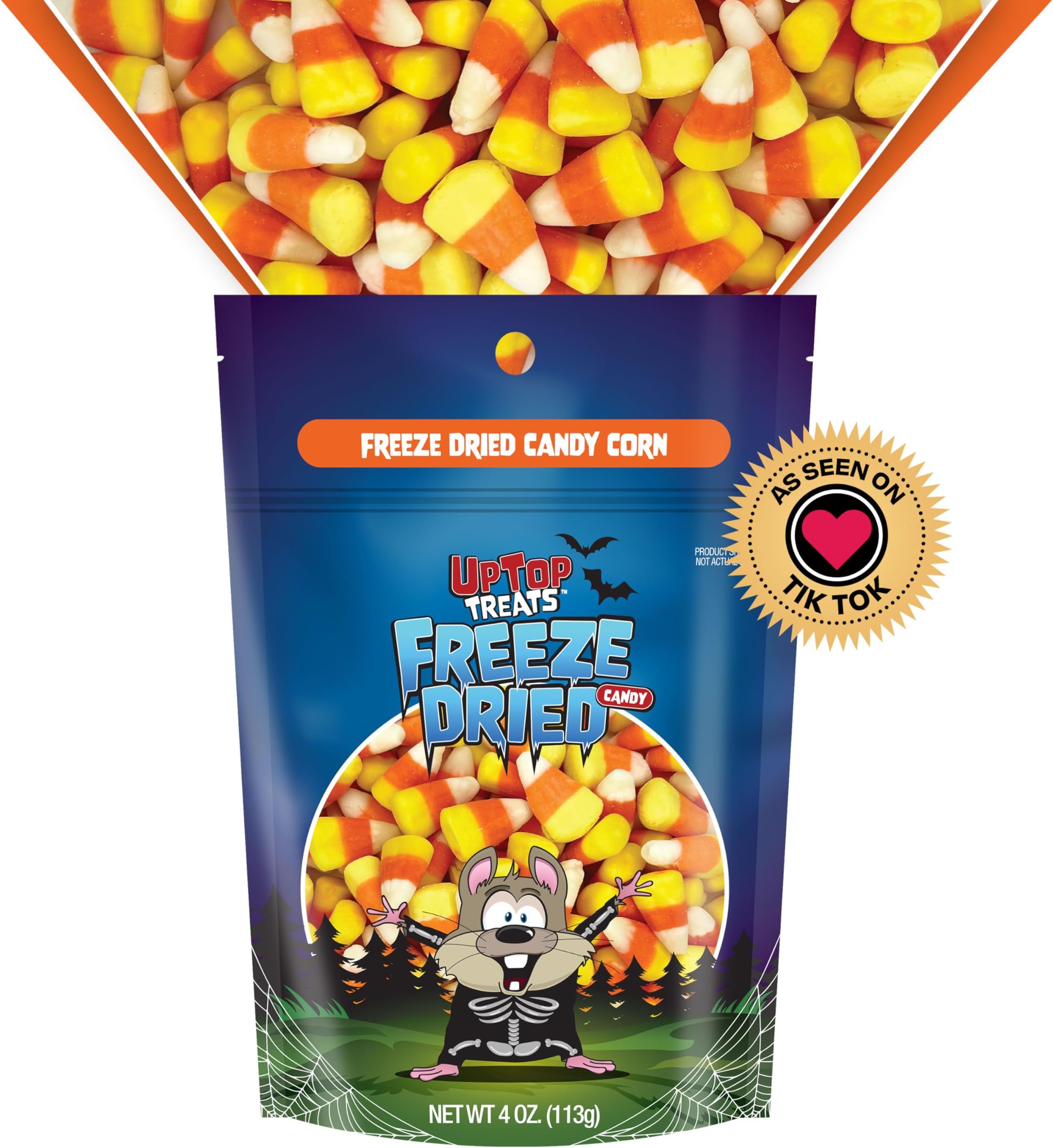 Amazon.com : UpTop Treats Freeze Dried Candy Corn, Halloween Candy for ...