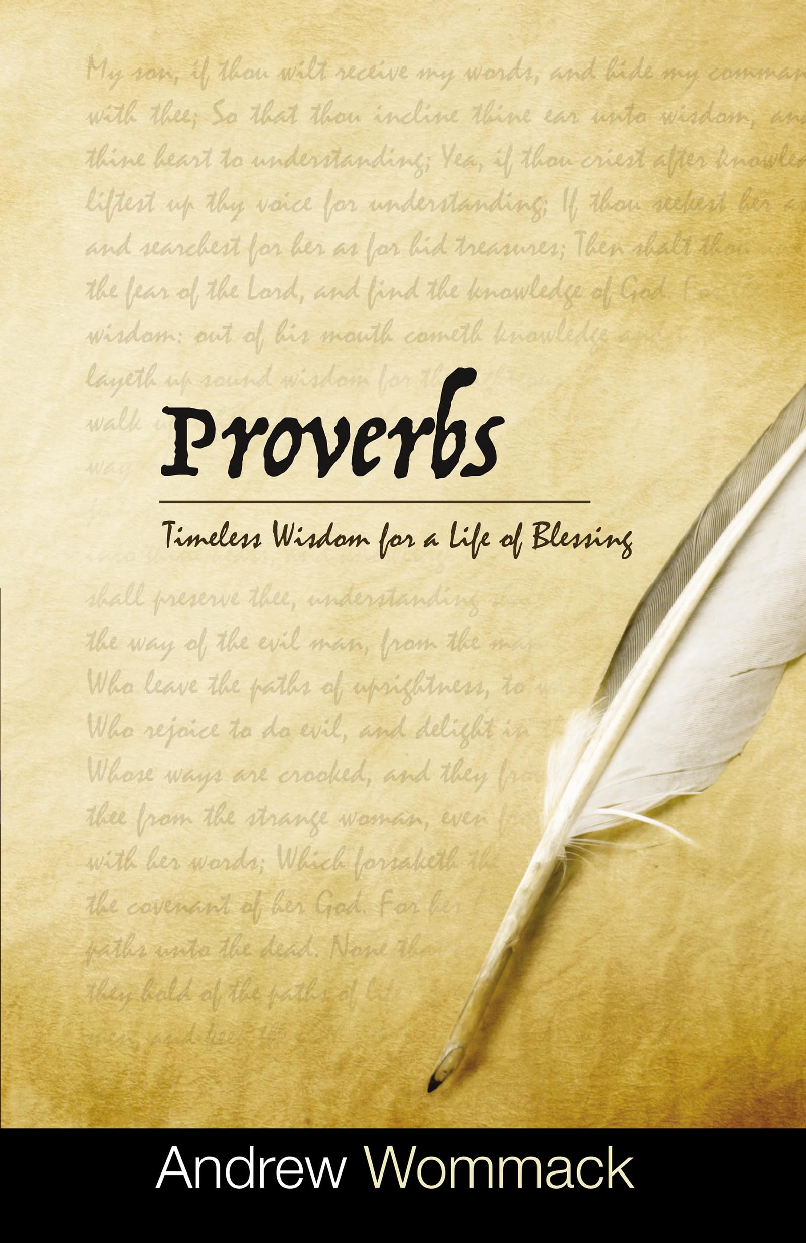 Proverbs: Timeless Wisdom for a Life of Blessing: Wommack, Andrew ...