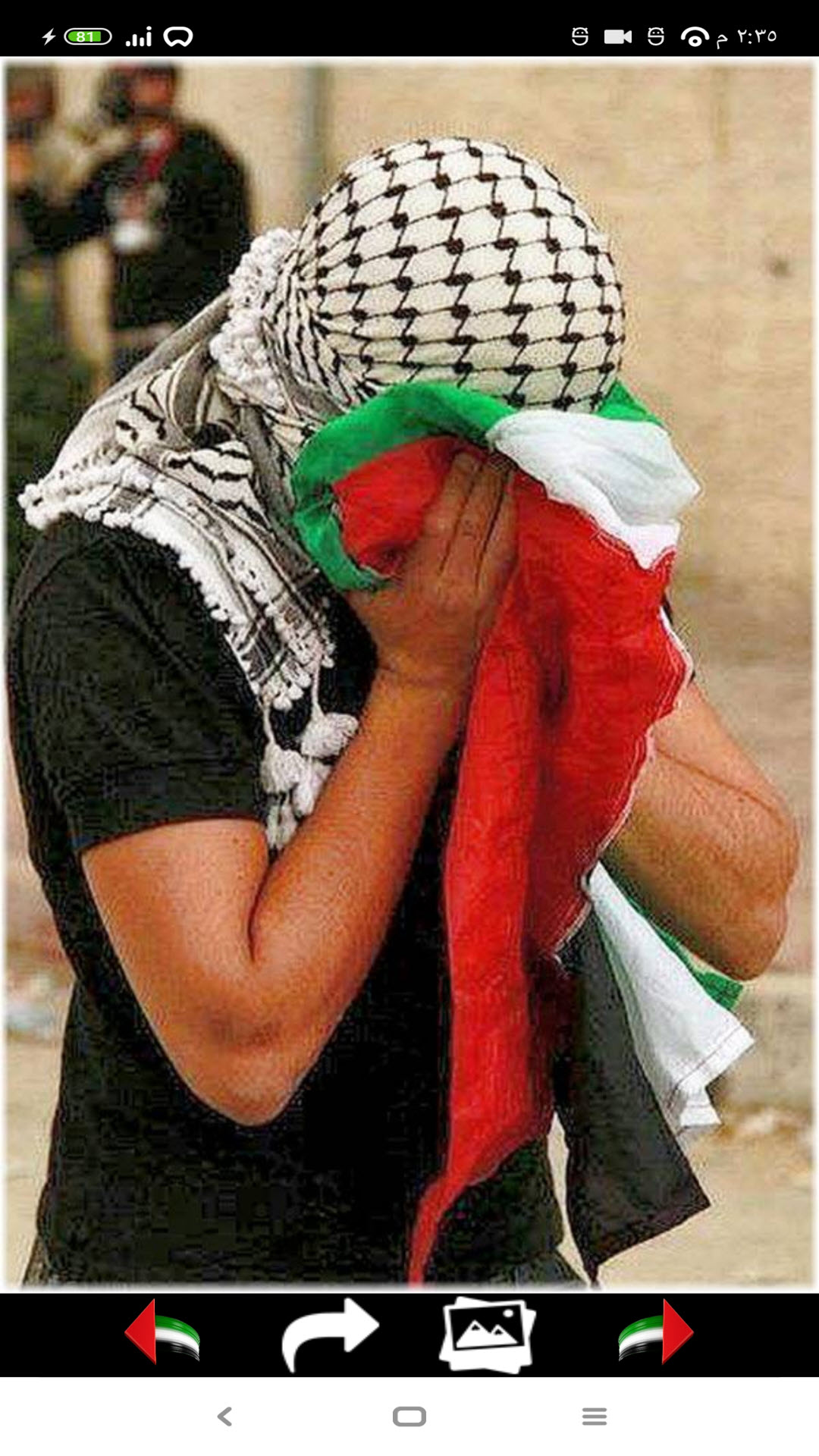 Palestine Flag Wallpapers 2024 خلفيات علم فلسطين-Amazonアプリストアのアプリ