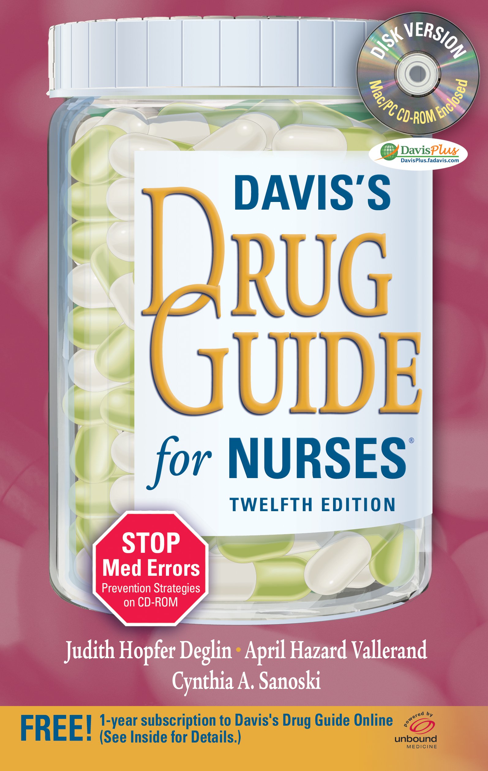 Buy Davis's Drug Guide for Nurses + Resource Kit CD-ROM Book Online at ...