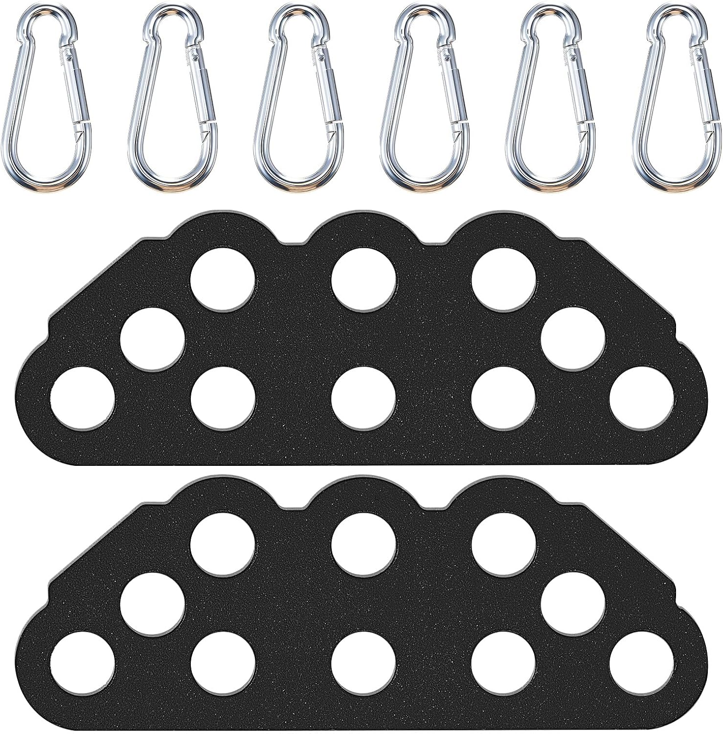 Amazon.com: Lasnten 2 Pack Multi-Grip LAT Pull Down Bar for Home Gym Fitness, Spreader Plate LAT ...