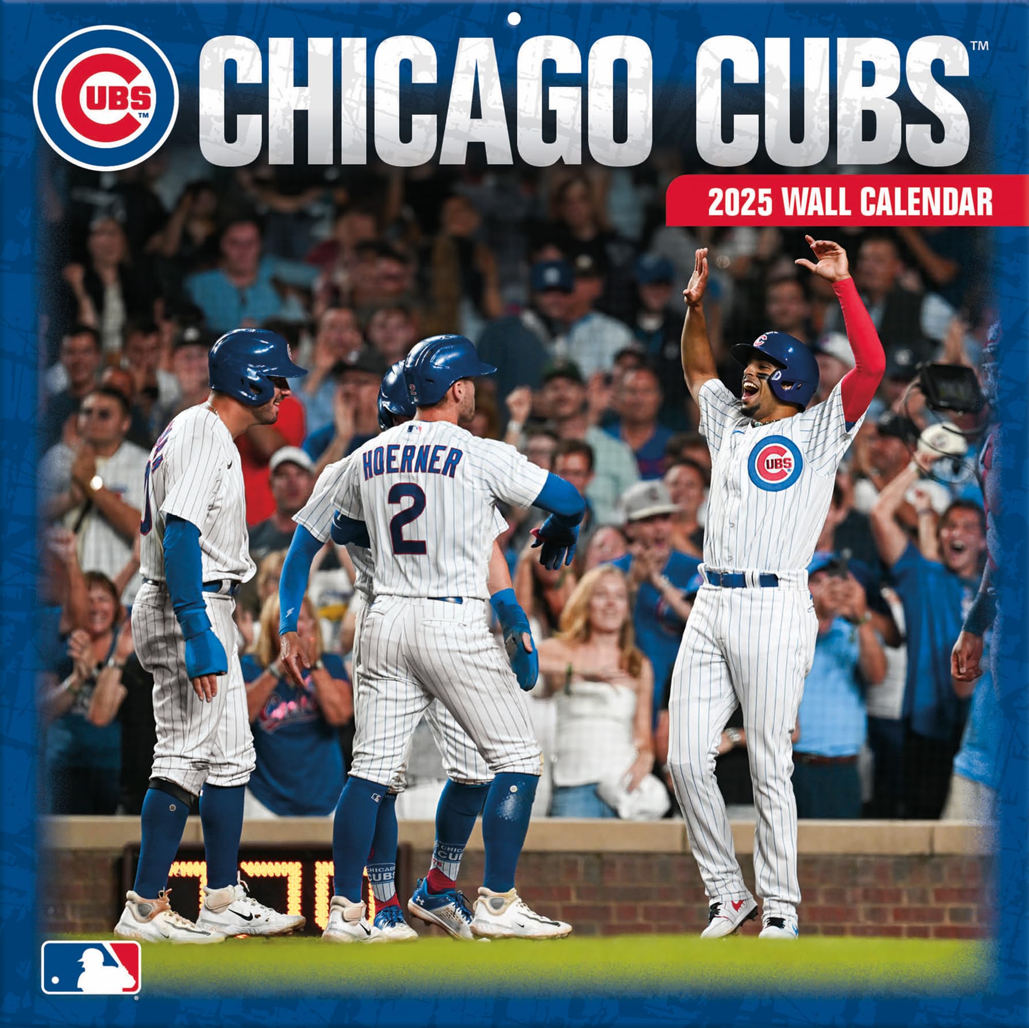 Chicago Cubs 2025 12x12 Team Wall Calendar: Turner Licensing ...