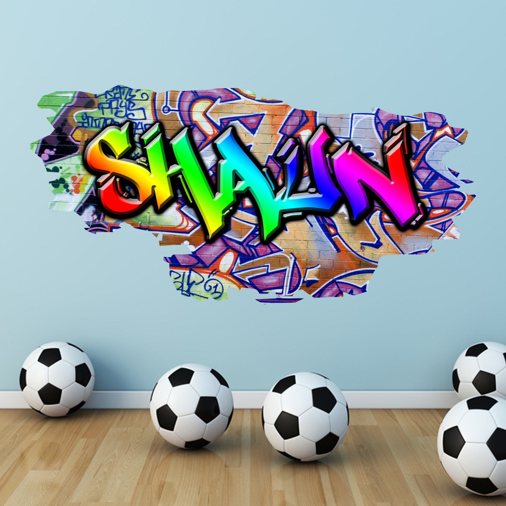 Graffiti Name Personalized Brick Personalized Graffiti – Custom Name