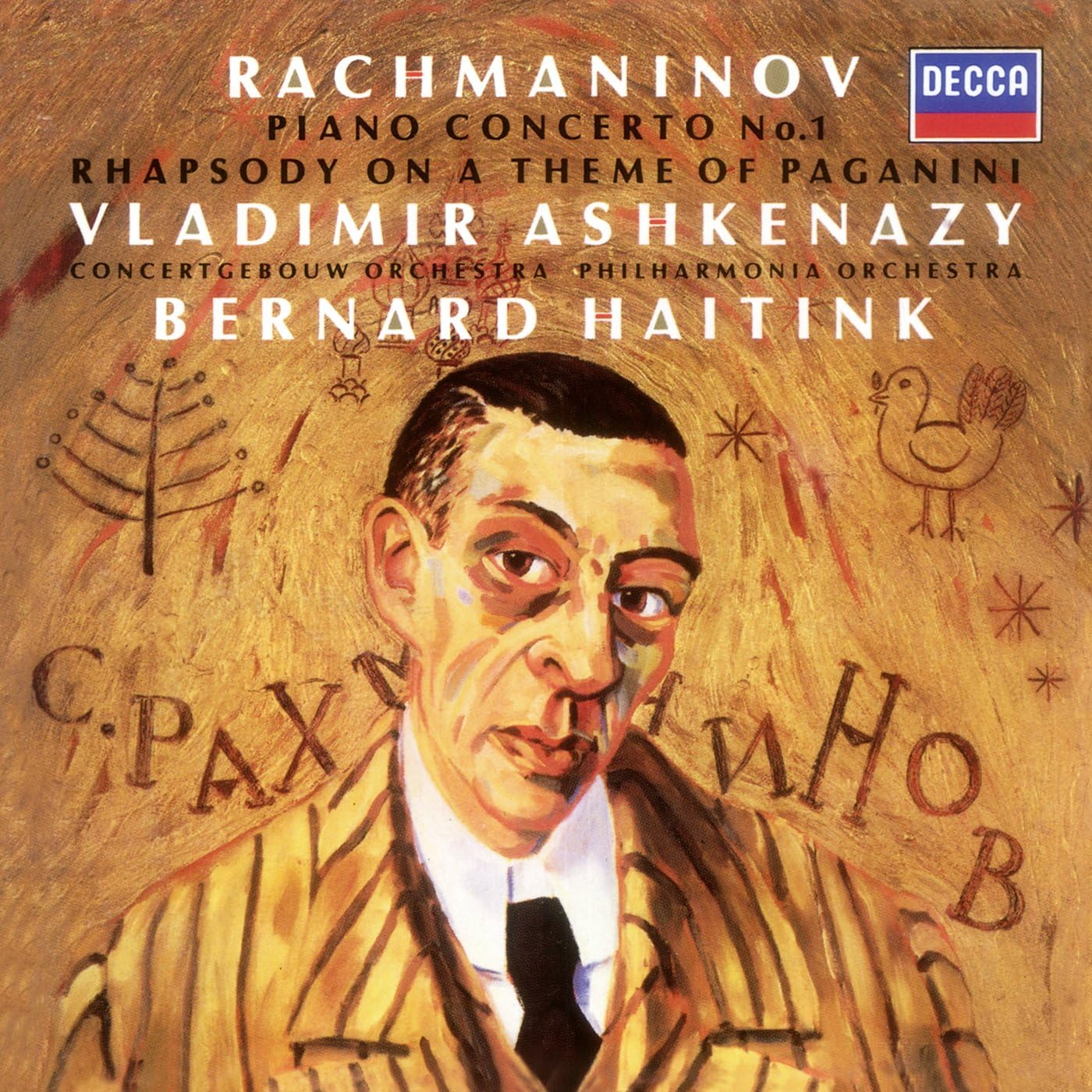 Rachmaninov: Piano Concerto, No. 1 / Rhapsody On A Theme of Paganini ...