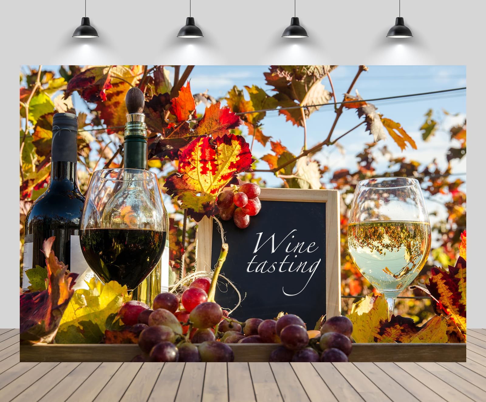 Wine And Grapes Wallpaper