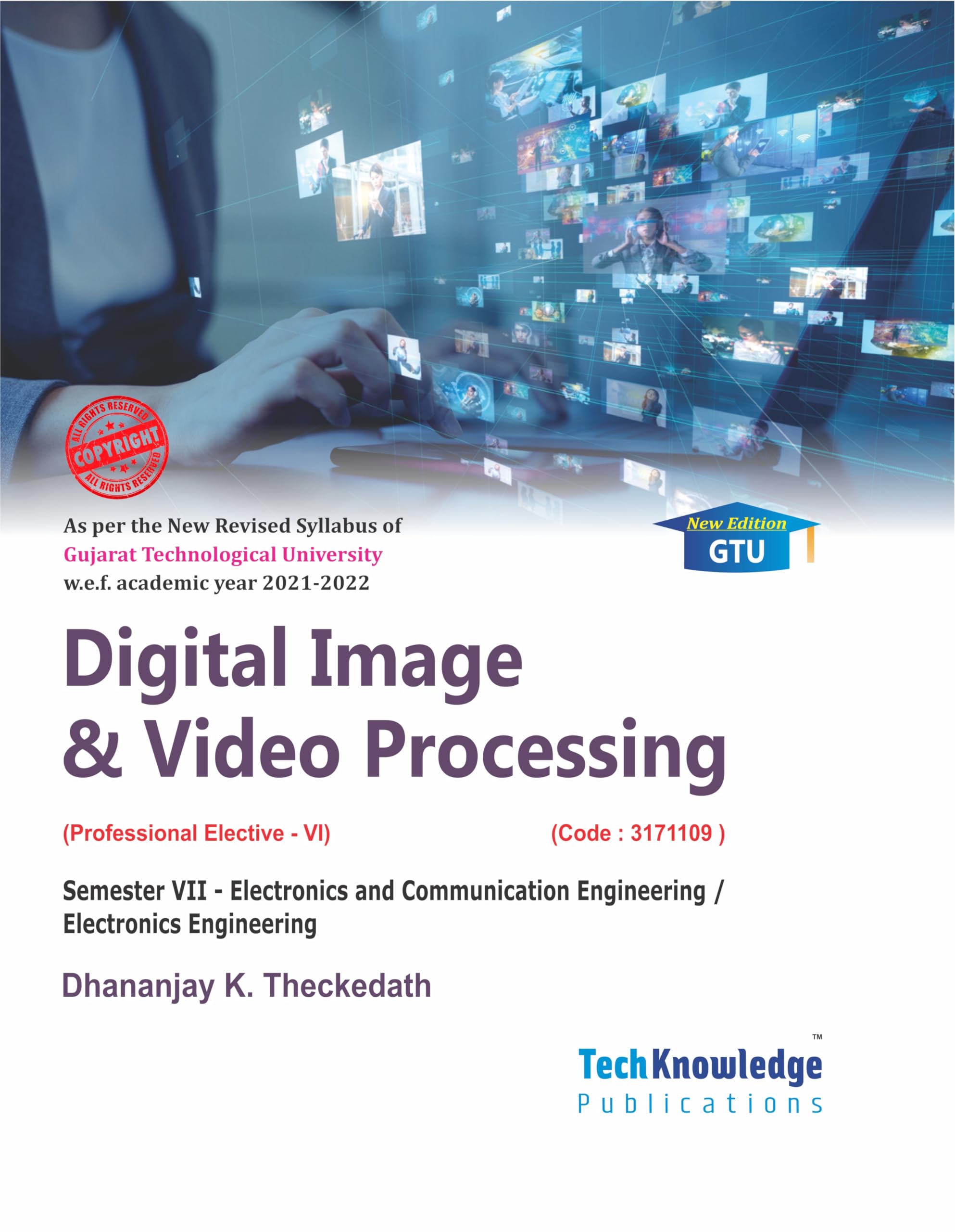 Buy Digital Image and Video Processing For GTU B.E. E &TC Engineering ...