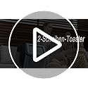 Smart Toaster mit Touchscreen, KETIAN 2-Scheiben Toaster,Abschaltautomatik, Auto Lift ...