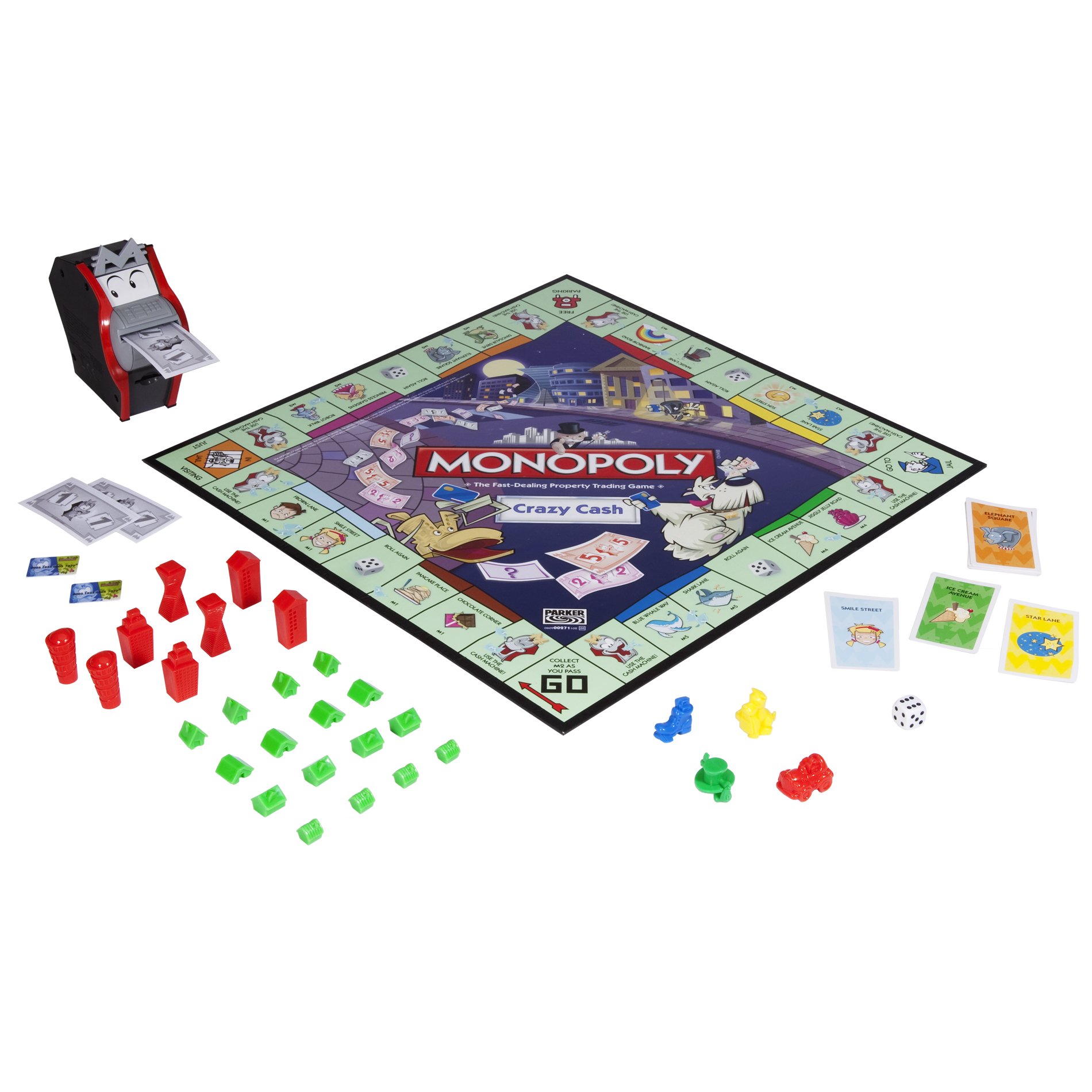 Amazon.com: Monopoly Crazy Cash : Toys & Games