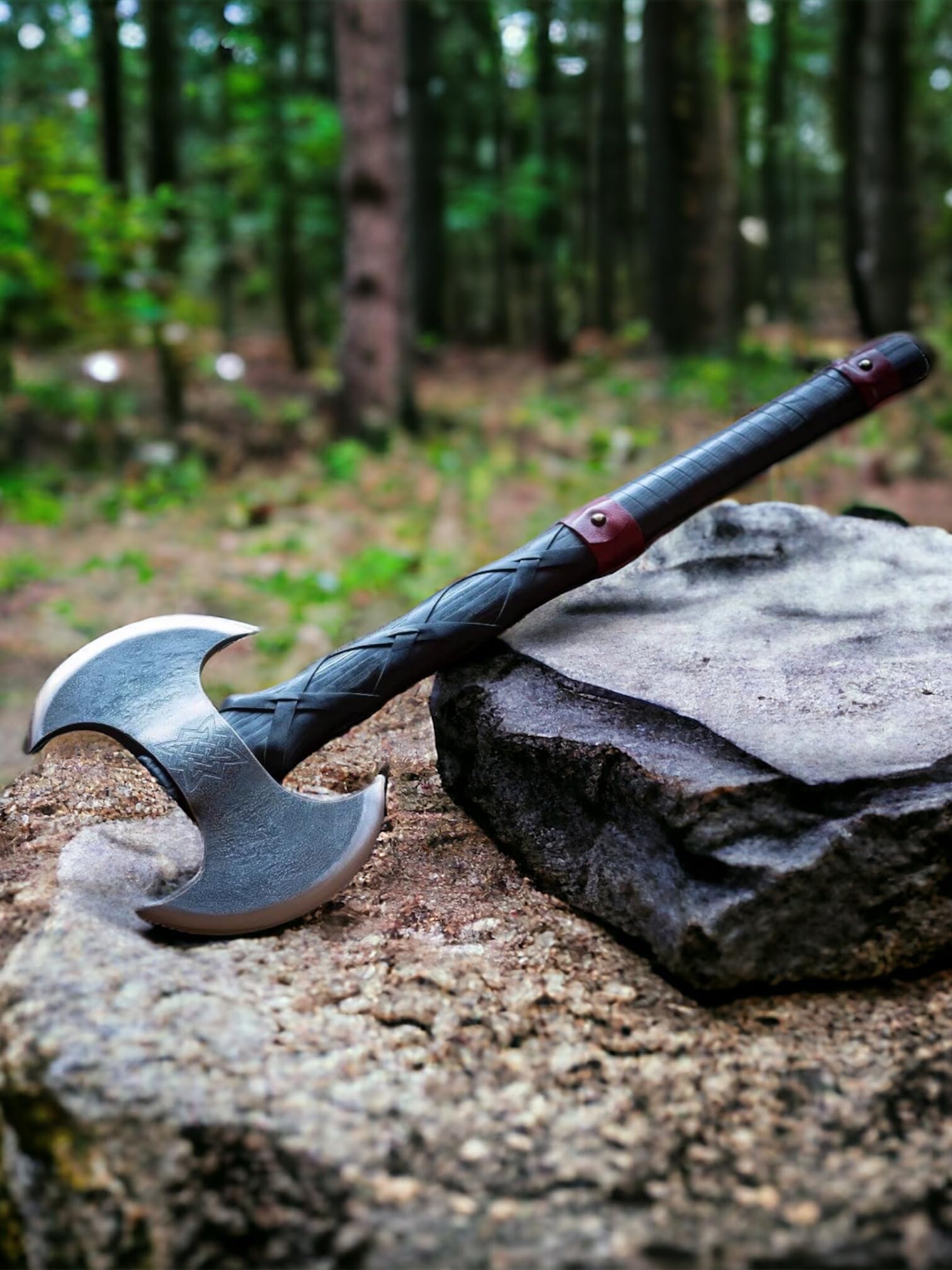 Amazon.com : Axe of Ragnar Lothbrok – Battle Ready Handforged Viking ...