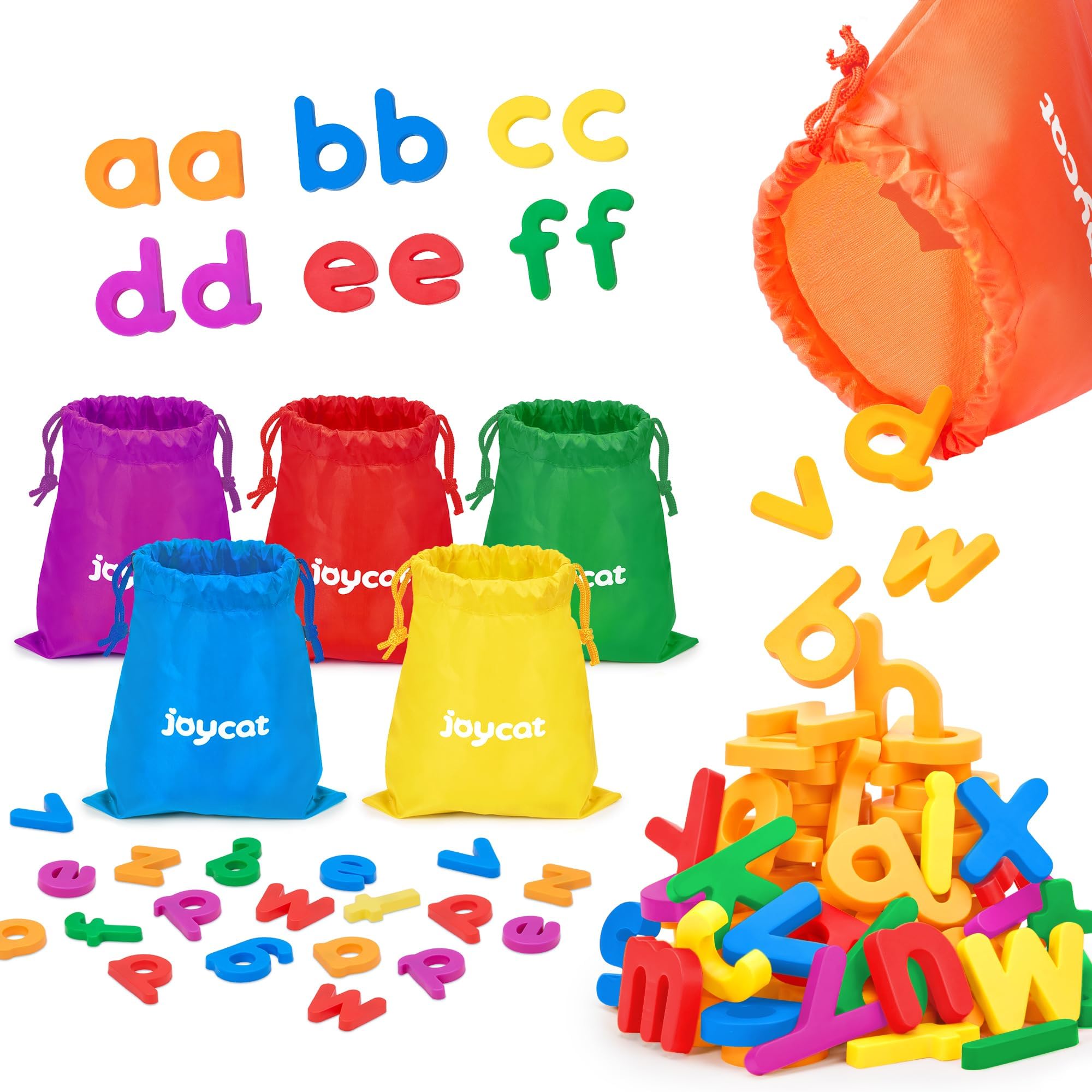 Snapklik.com : Magnetic Letters, 312 Pieces Lowercase Alphabet Fridge ...